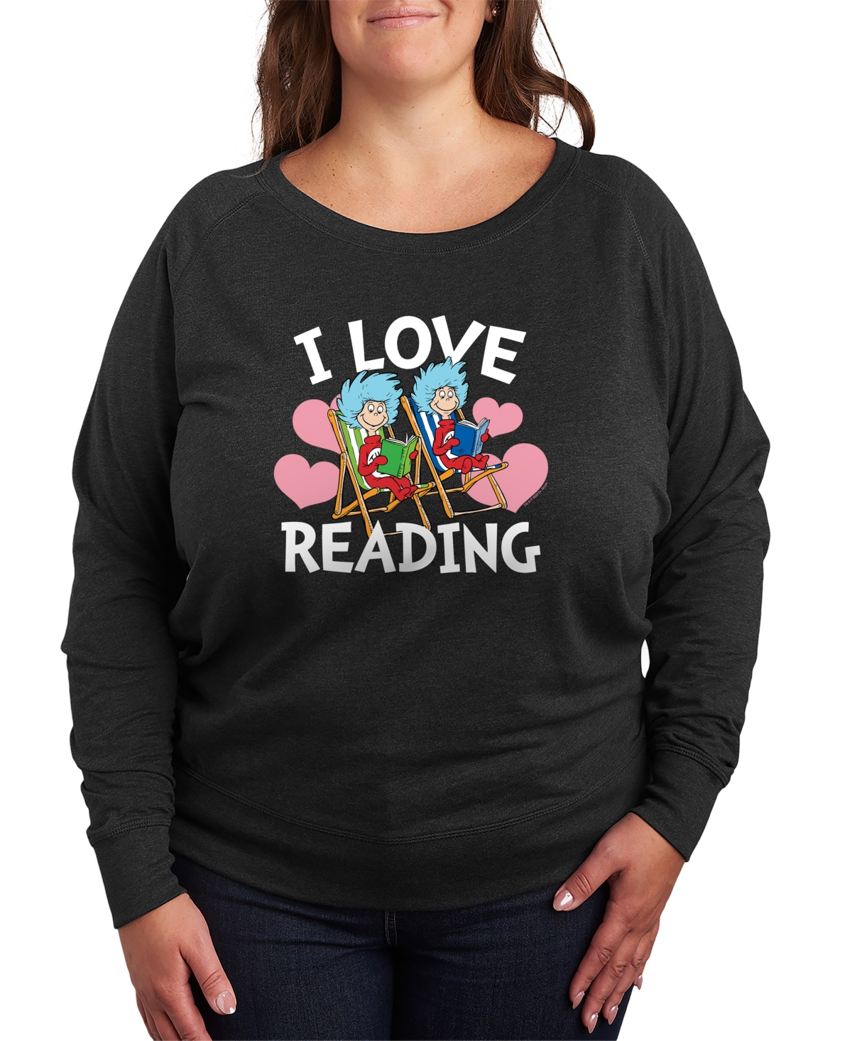 Click here for Hybrid Apparel Plus Size Dr. Seuss I Love Reading... prices