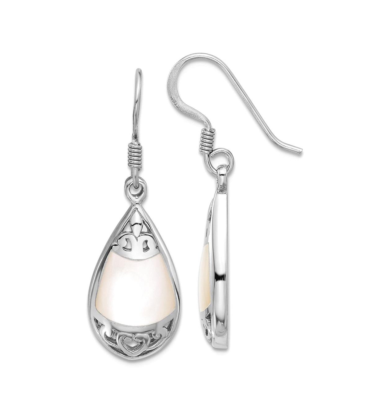 Click here for Curata Jewelry 925 Sterling Silver Rhodium Plated... prices