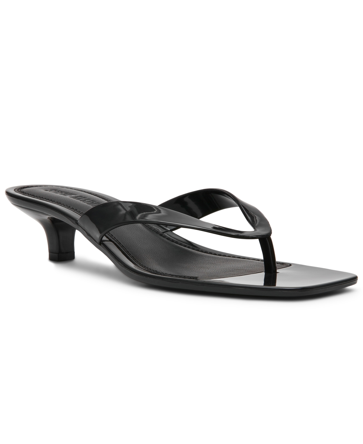 Click here for Steve Madden Womens Tracie-j Kitten-Heel Jelly Tho... prices