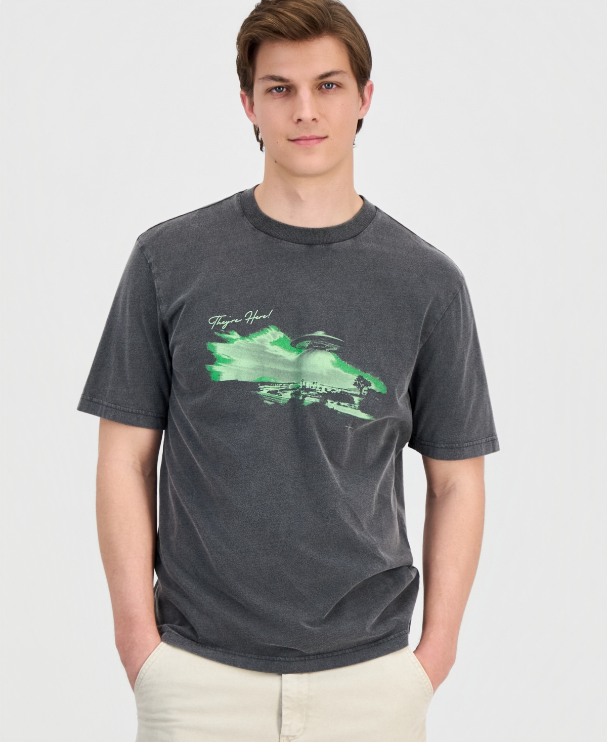 Click here for Hugo Boss Mens Nextralio Print T-Shirt - black prices