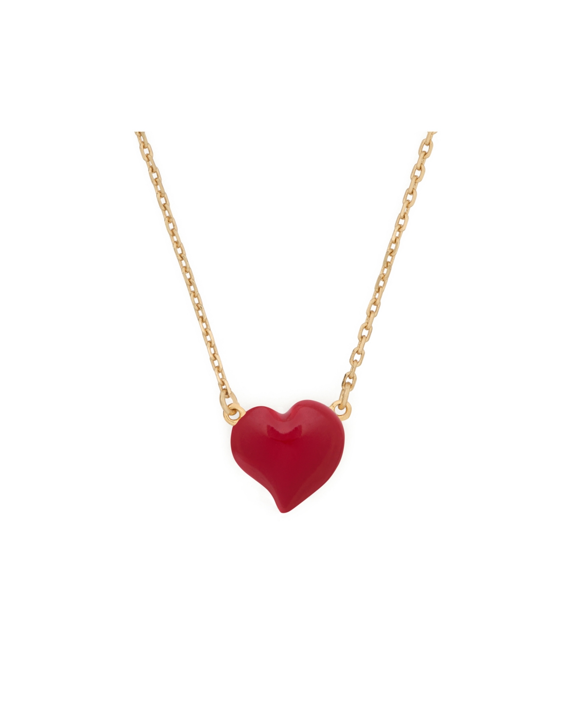 Click here for kate spade new york Amour Heart Enamel Pendant Nec... prices