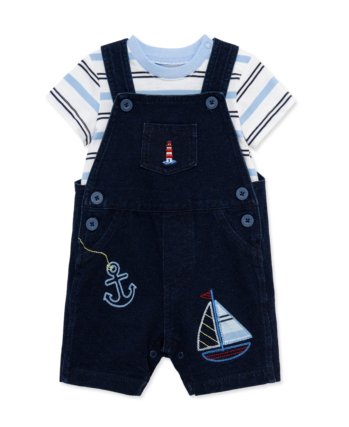 Click here for Little Me Baby Boys Nautical Theme Shortall and St... prices