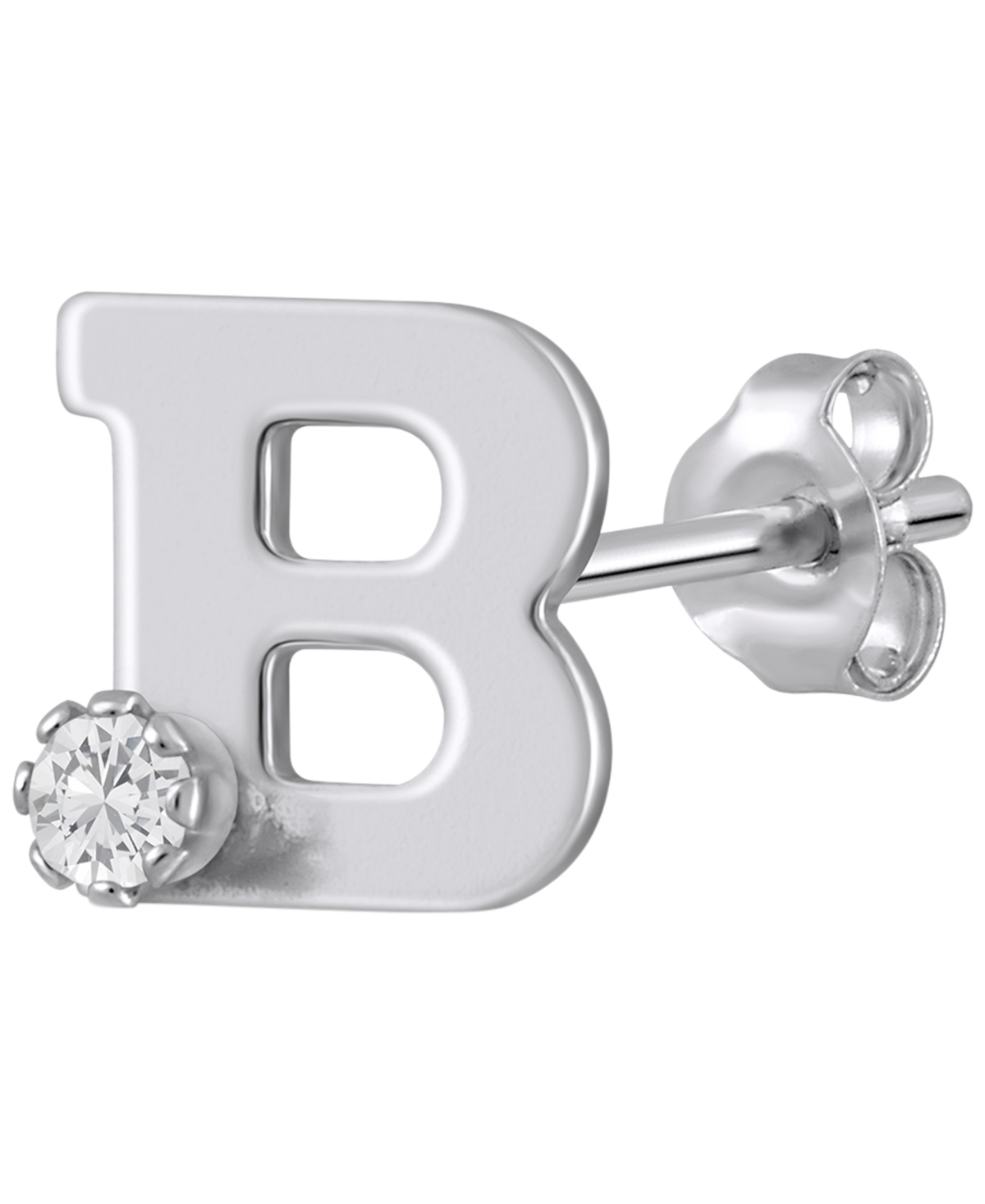 Click here for Macys White Topaz Stud Earrings in 14k Yellow Gold... prices