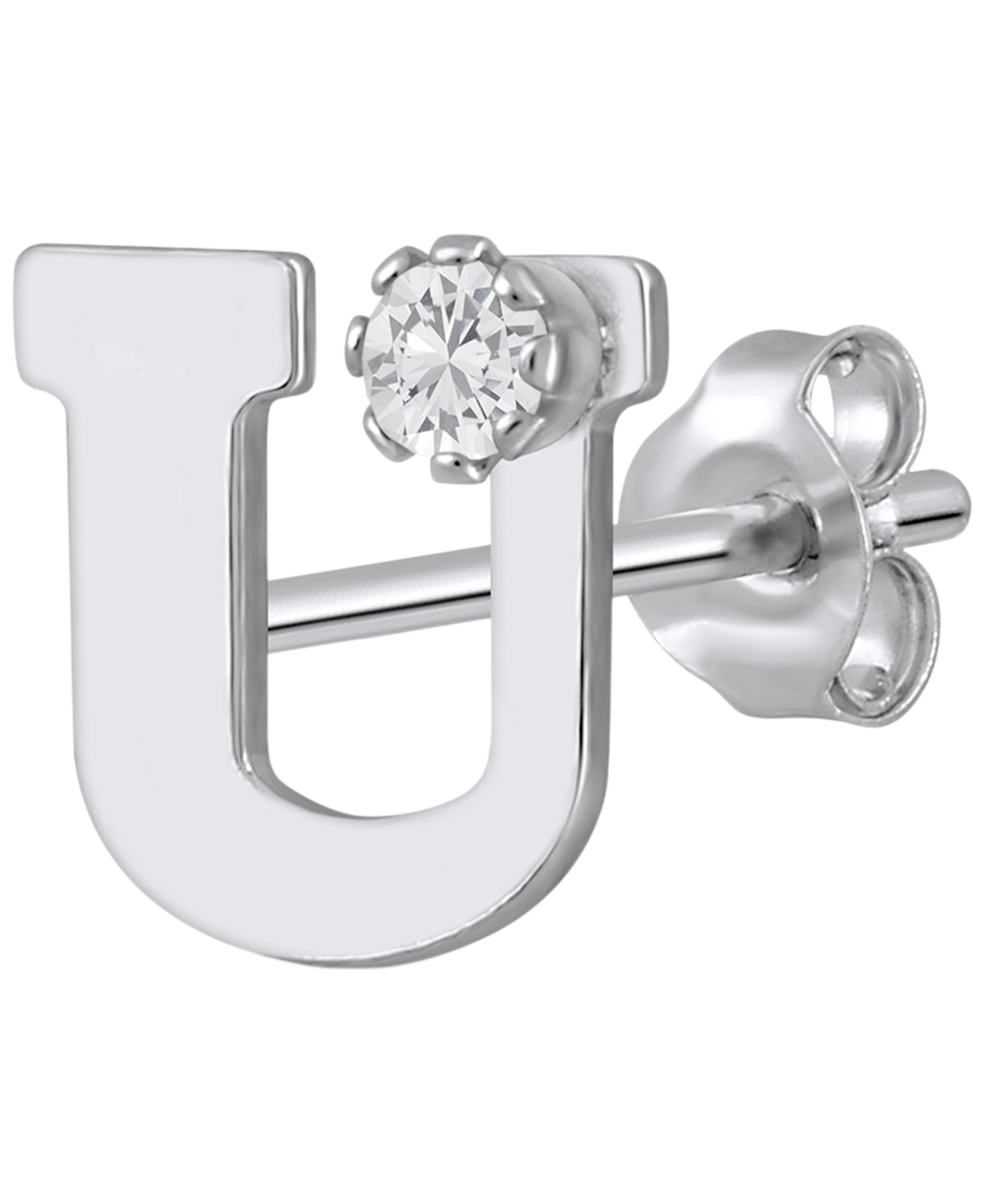 Click here for Macys White Topaz Stud Earrings in 14k Yellow Gold... prices