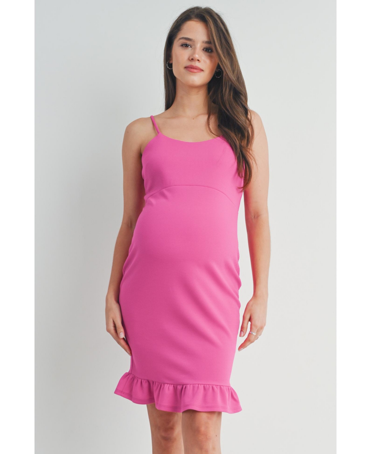 Click here for Hello Miz Maternity Bodycon Spaghetti Strap Scoop... prices