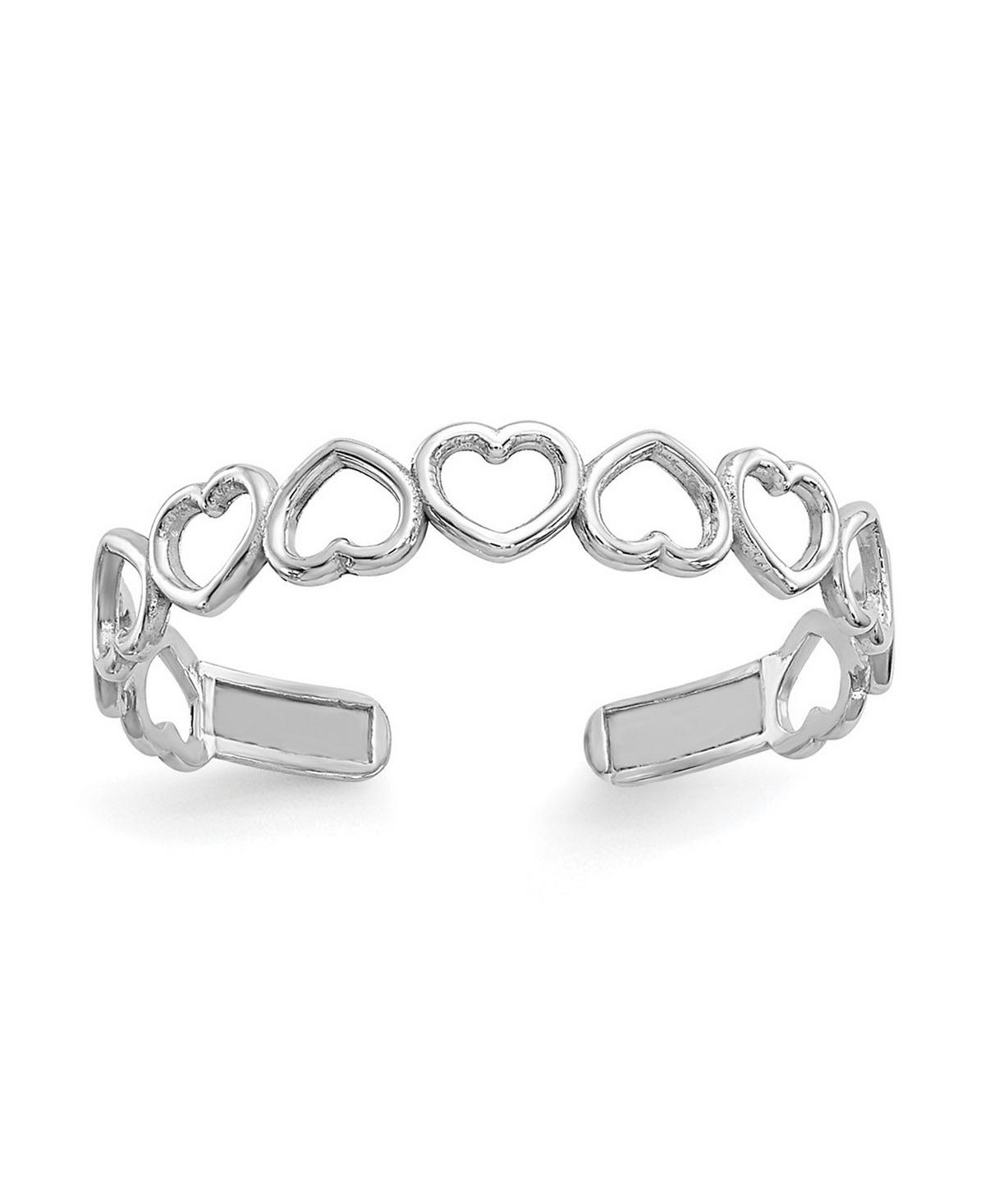 Click here for Curata Jewelry Solid 10k Gold Alternating Open Lov... prices