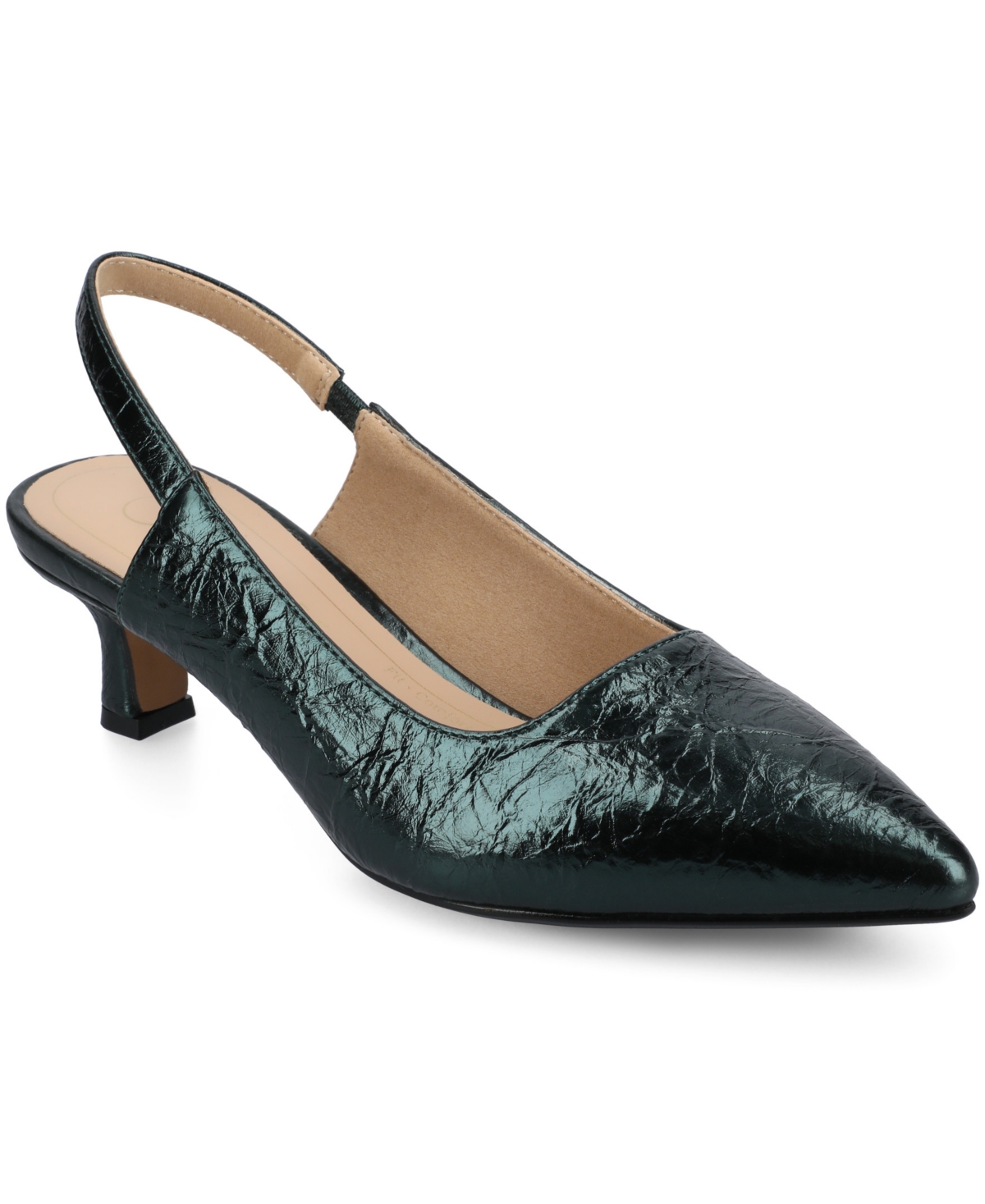 Click here for Journee Collection Womens Paulina Pointed Toe Slin... prices