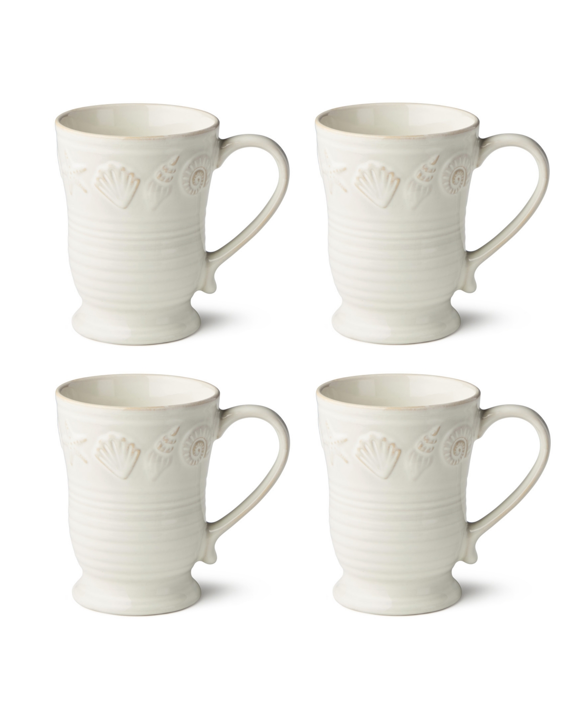 Click here for Certified International Coastline Mugs  Set of 4 -... prices