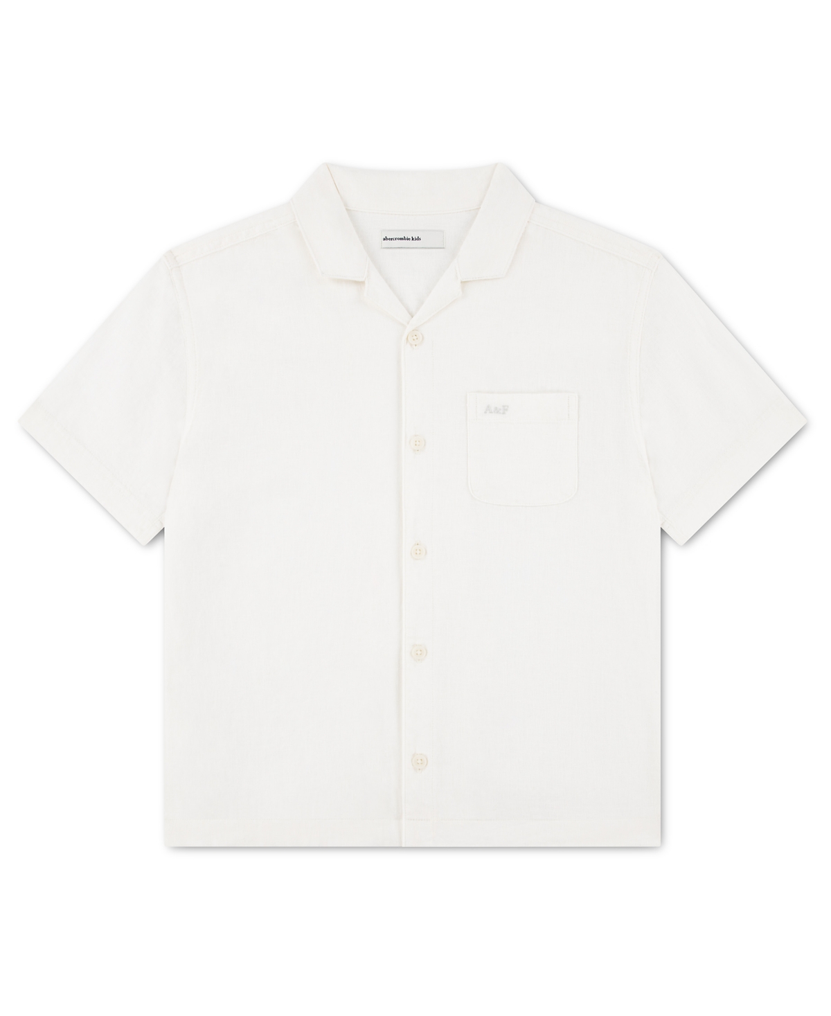 Click here for abercrombie kids Boys Short-Sleeve Camp Shirt - Br... prices