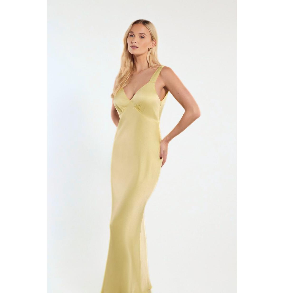 Click here for Rewritten Womens Amelia Dress - Lemonade yellow prices