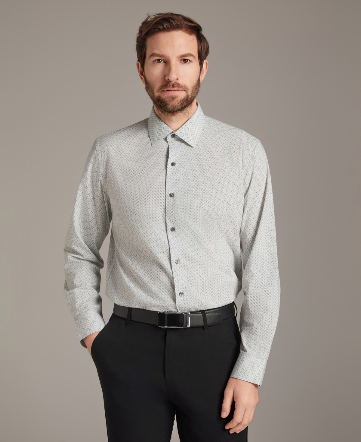 Click here for Alfani Mens Regular Fit Micro Dot Dress Shirt  Mac... prices