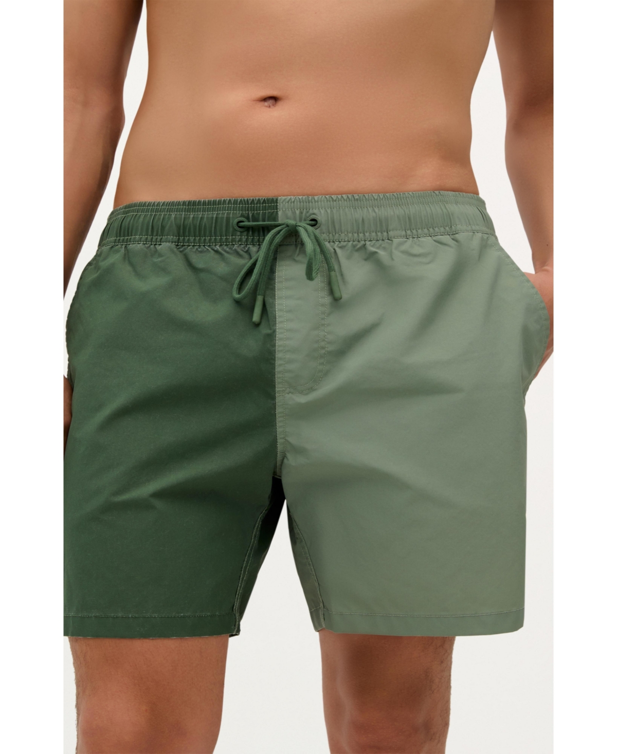 Click here for Scalpers Mens Block Swimsuit - Green prices
