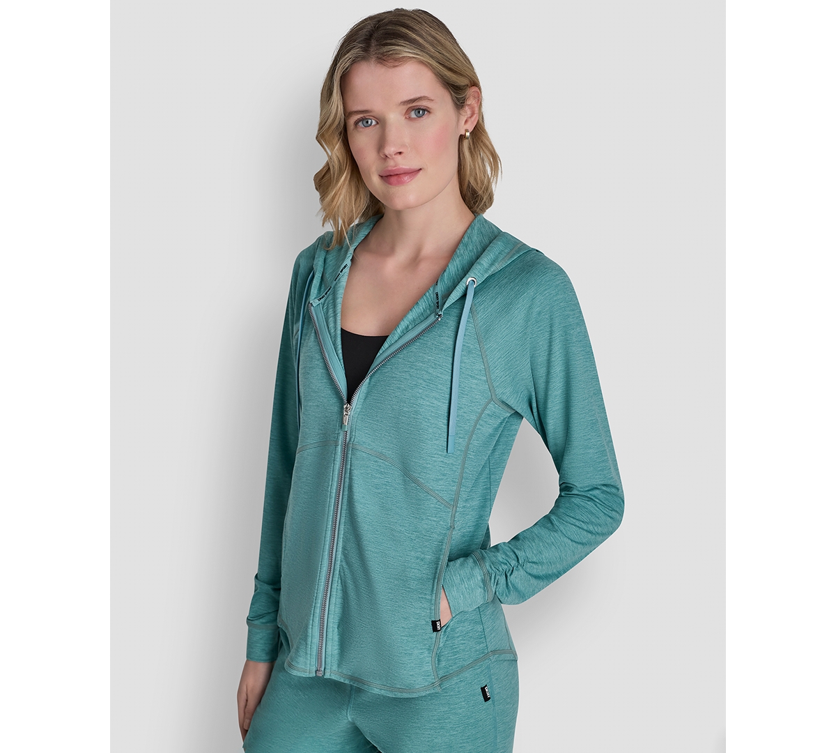 Click here for Dkny Womens Full-Zip Long-Sleeve Hoodie - Coastlin... prices