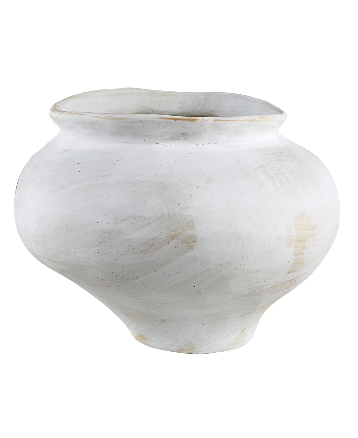 Click here for Ren Wil Ella 6.5 Hand-Thrown Vase - Antique White prices