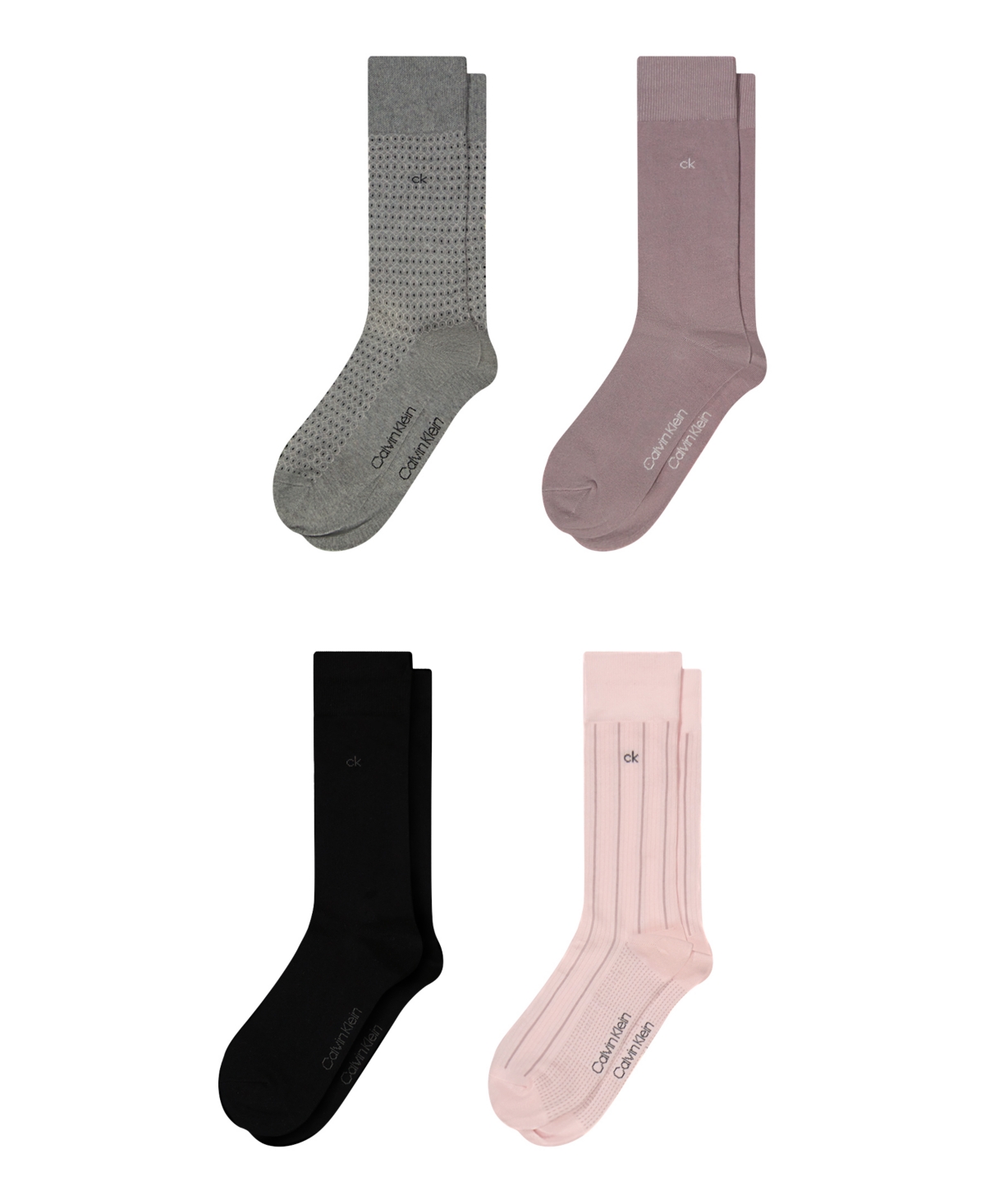 Click here for Calvin Klein Mens Cotton Dress Crew Socks  4-Pack... prices