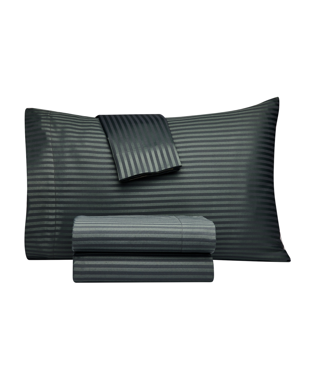 Click here for Macys Dobby Stripe 200-Thread Count Cotton Blend 4... prices