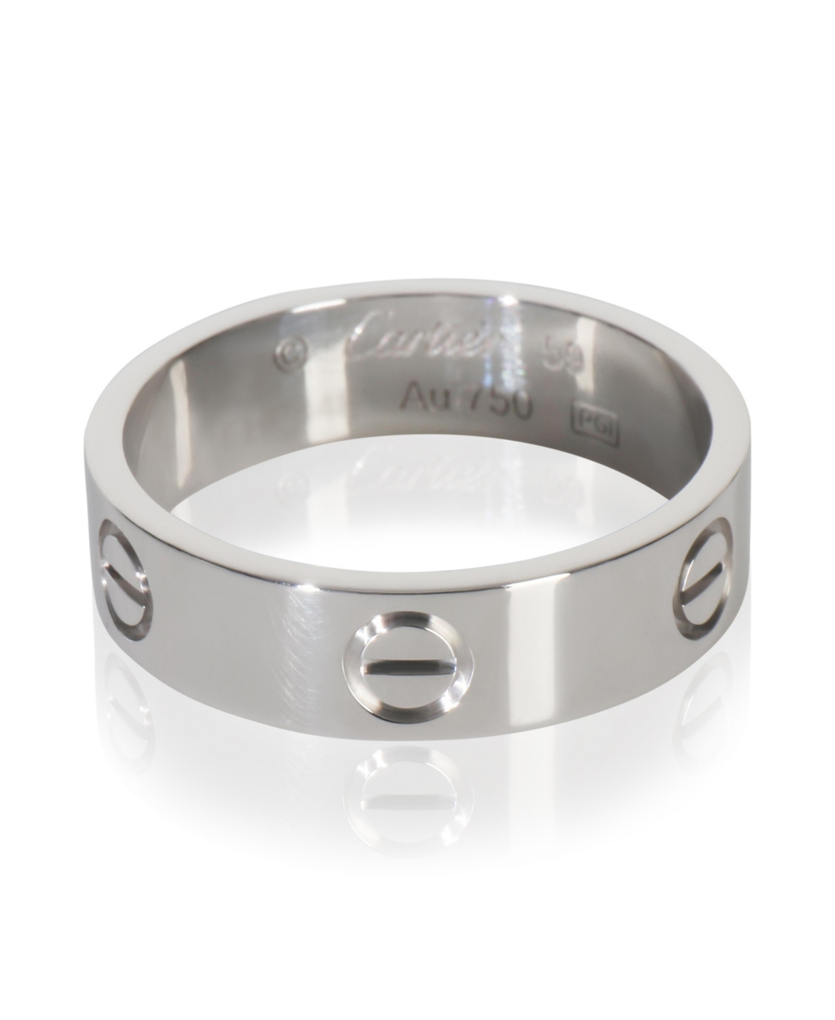 Click here for Pre-Owned Cartier Love Ring - Silver prices