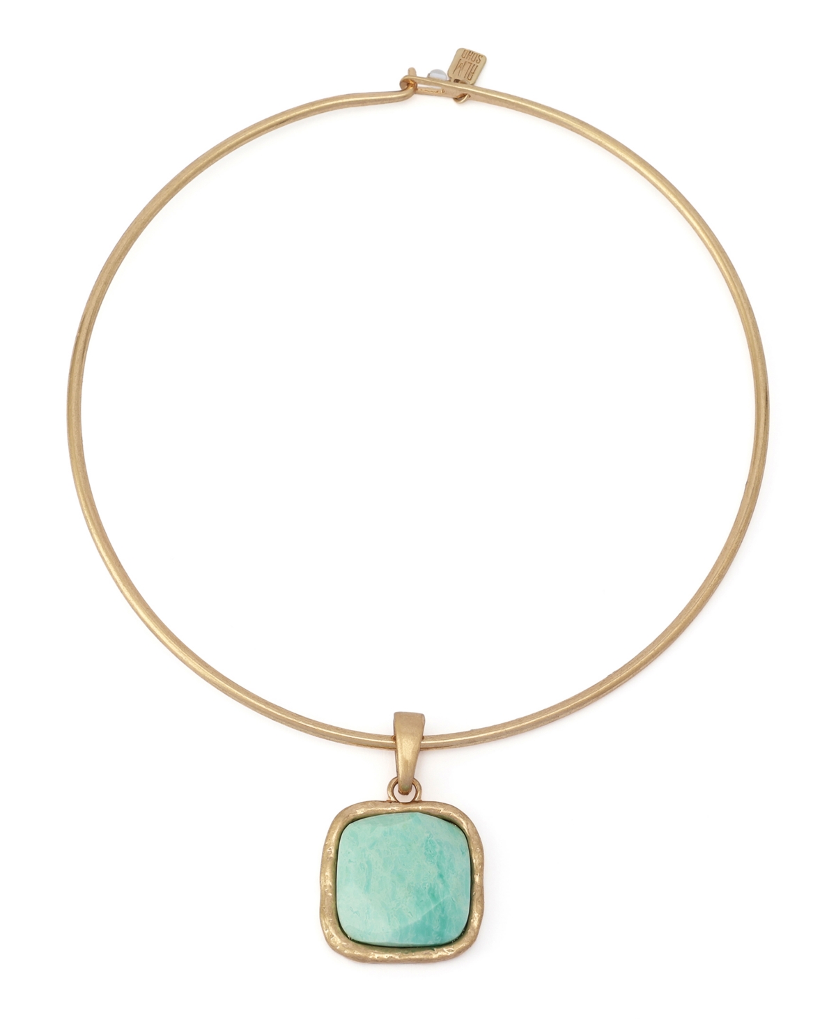 Click here for Robert Lee Morris Soho Turquoise Stone Pendant Wir... prices
