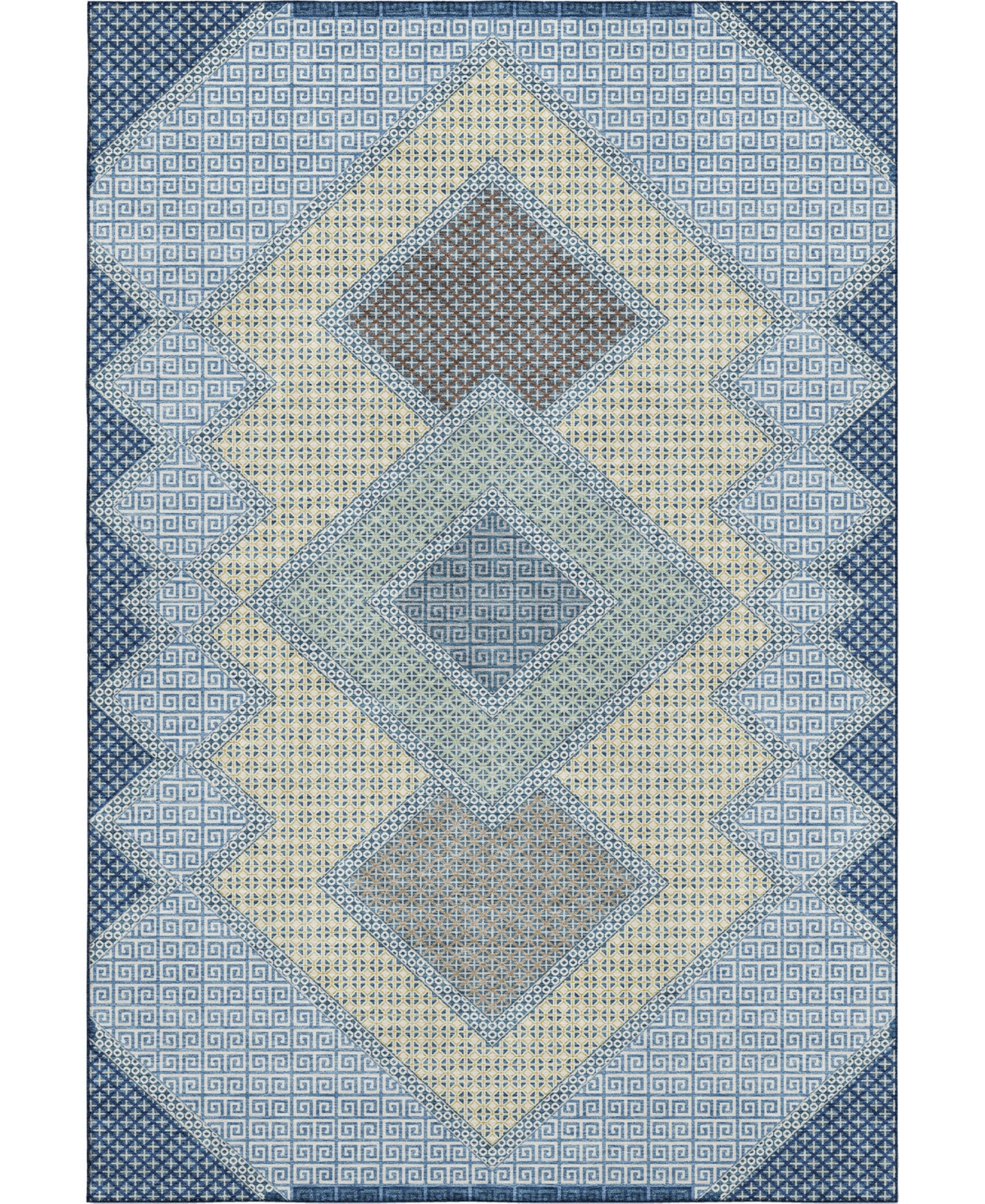 Click here for Addison Mayfield AMF2111 5x76 Area Rug - Blue prices
