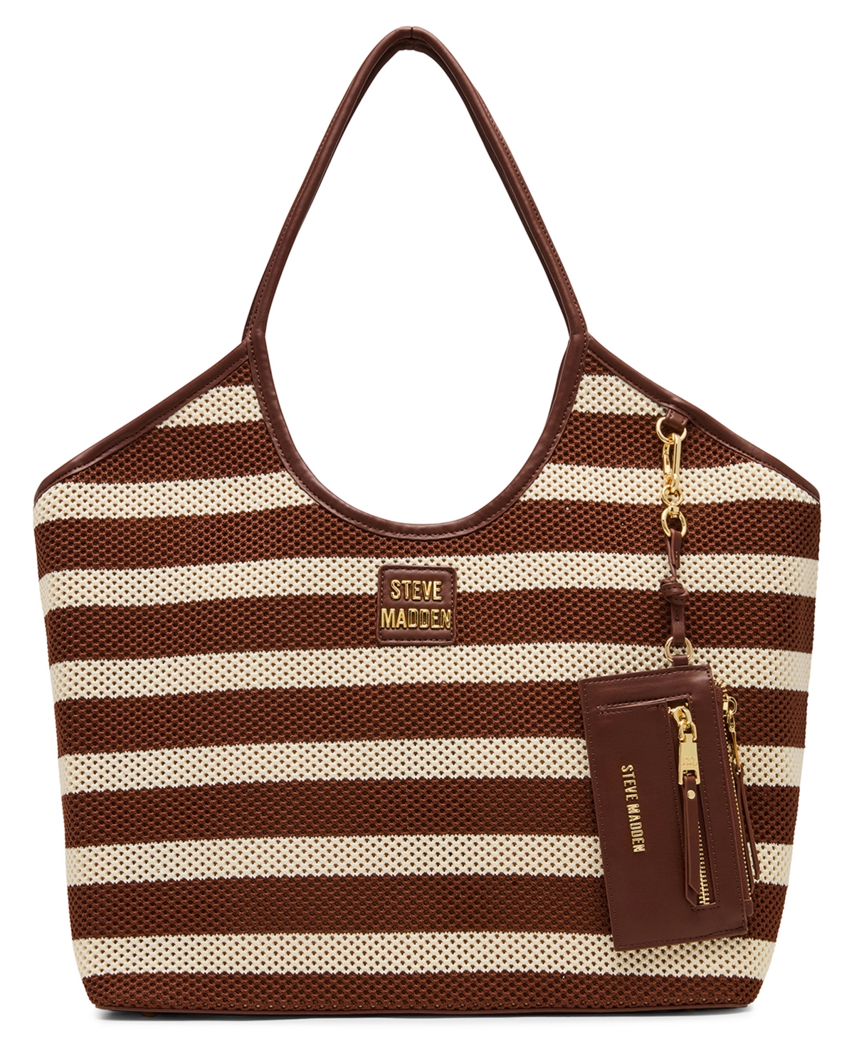 Click here for Steve Madden Boceane Large Tote - Choc Multi prices