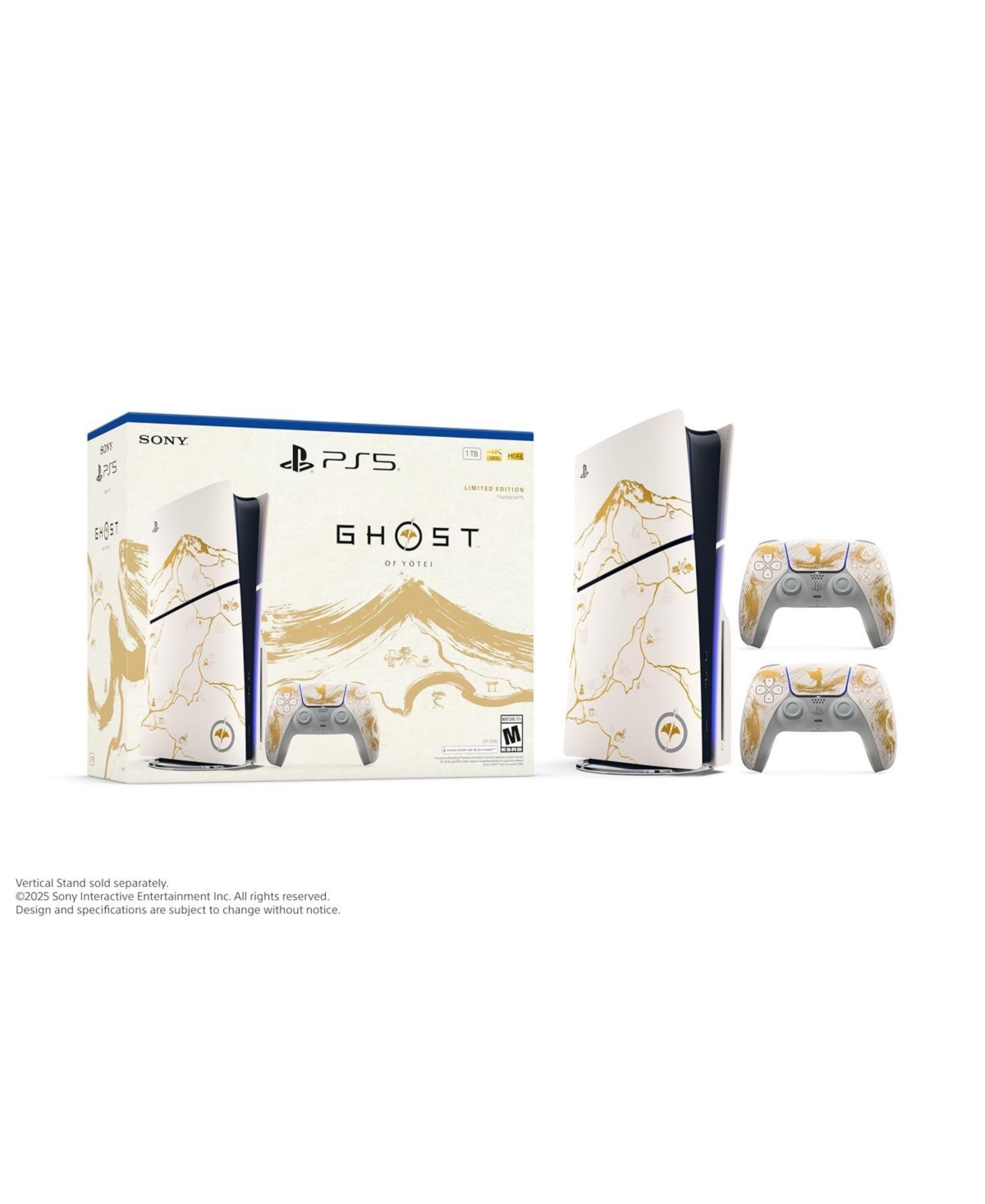 Click here for PlayStation Sony PS5 Ghost of Yotei Gold Limited E... prices