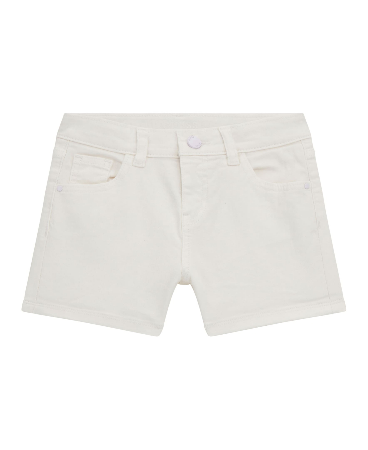 Click here for Guess Girls 7-16 Garment Dye Stretch Bull Denim Sh... prices