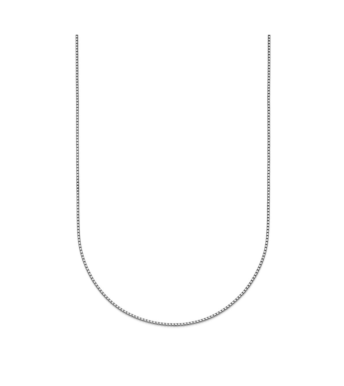 Click here for Curata Jewelry Solid 950 Platinum 0.7mm Box Chain... prices