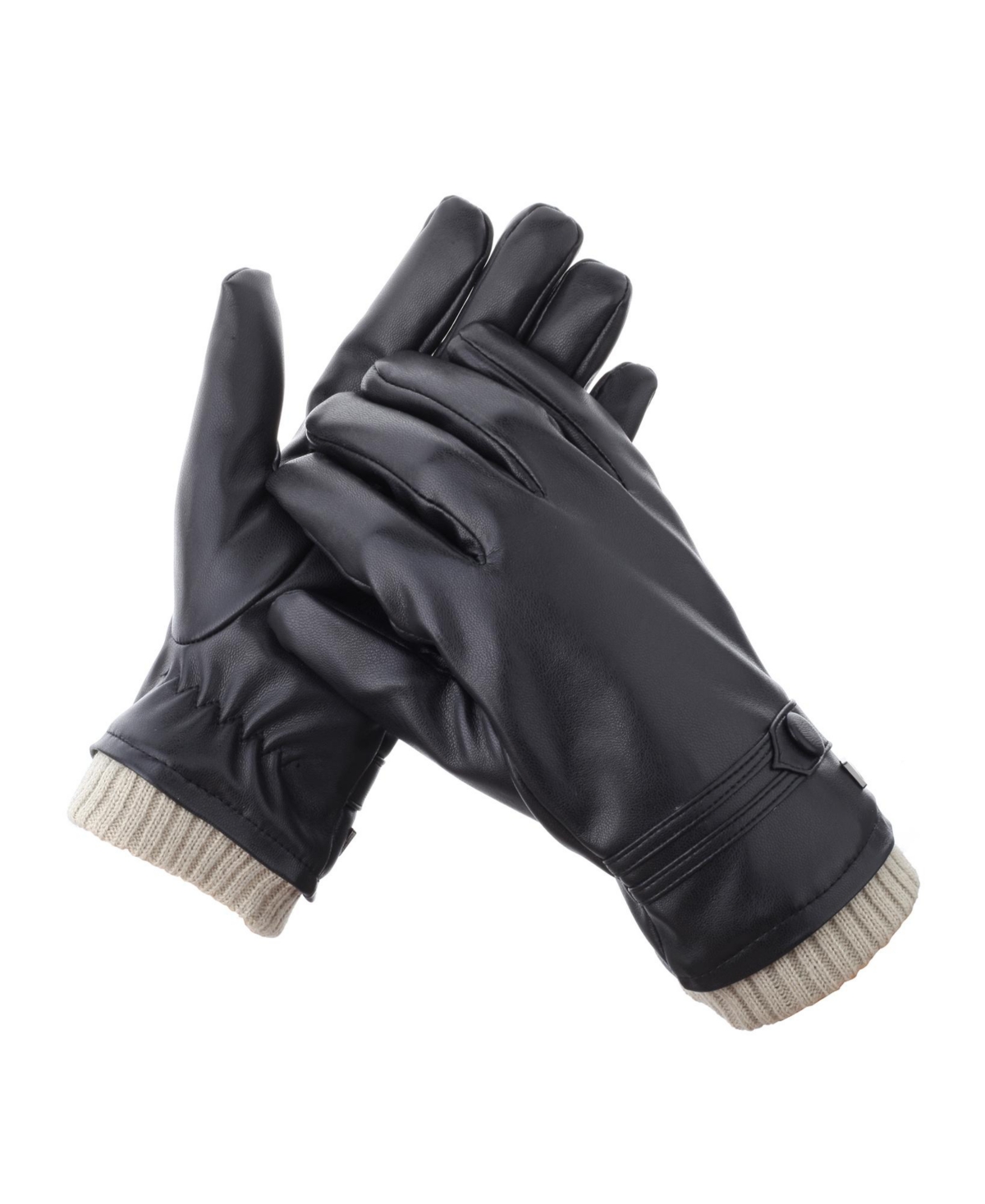 Click here for Mens Classic Touchscreen Lined Winter Gloves - Cha... prices
