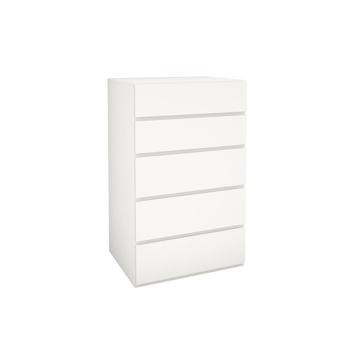 Click here for Nexera 5-Drawer Dresser Chest - White prices