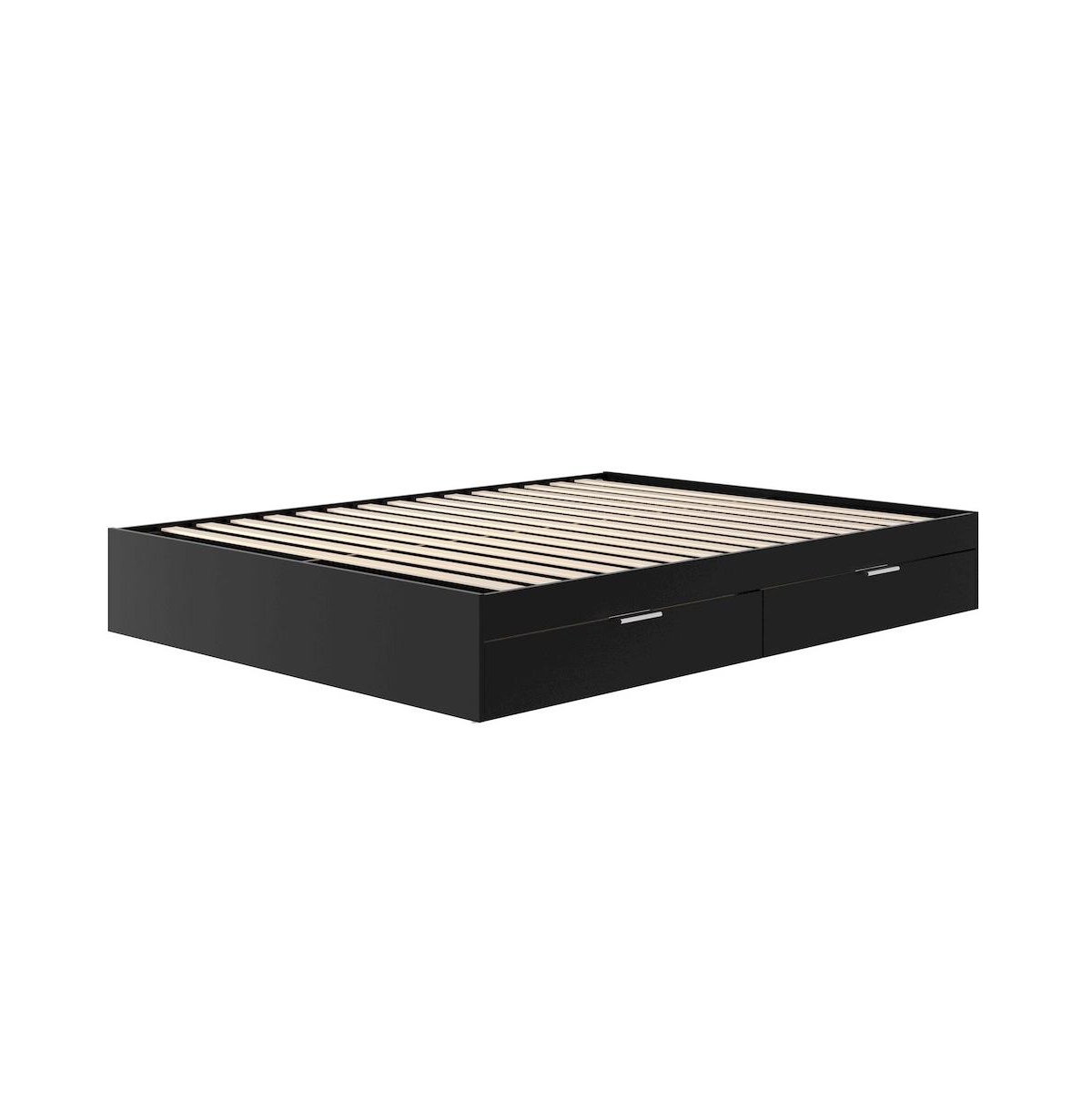 Click here for Nexera Hunter 2-Drawer Storage Bed - Black prices