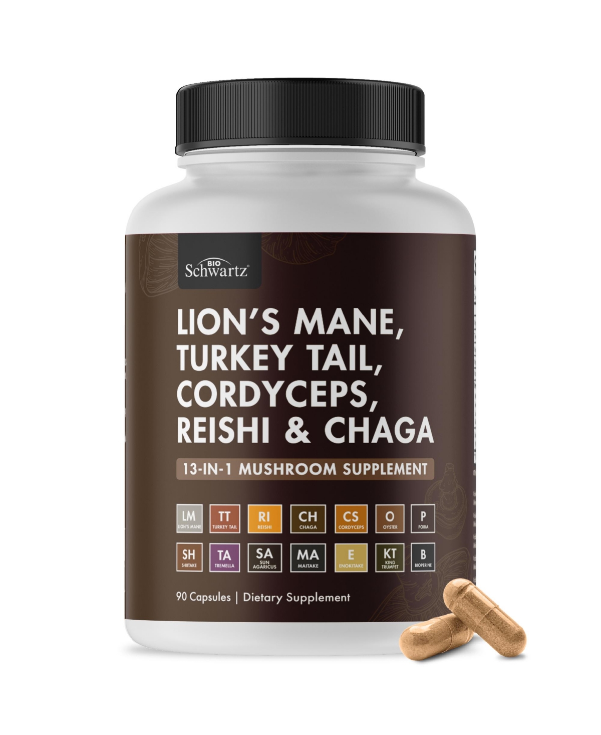 Click here for Bioschwartz Mushroom Complex Capsules  90ct prices