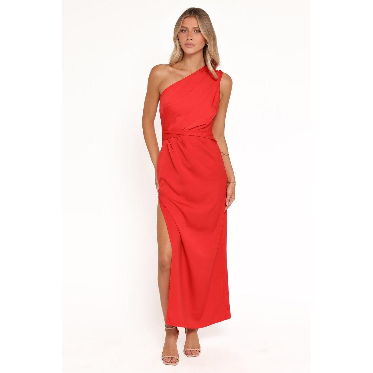 Click here for Petal and Pup Womens Nadia One Shoulder Maxi Dress... prices