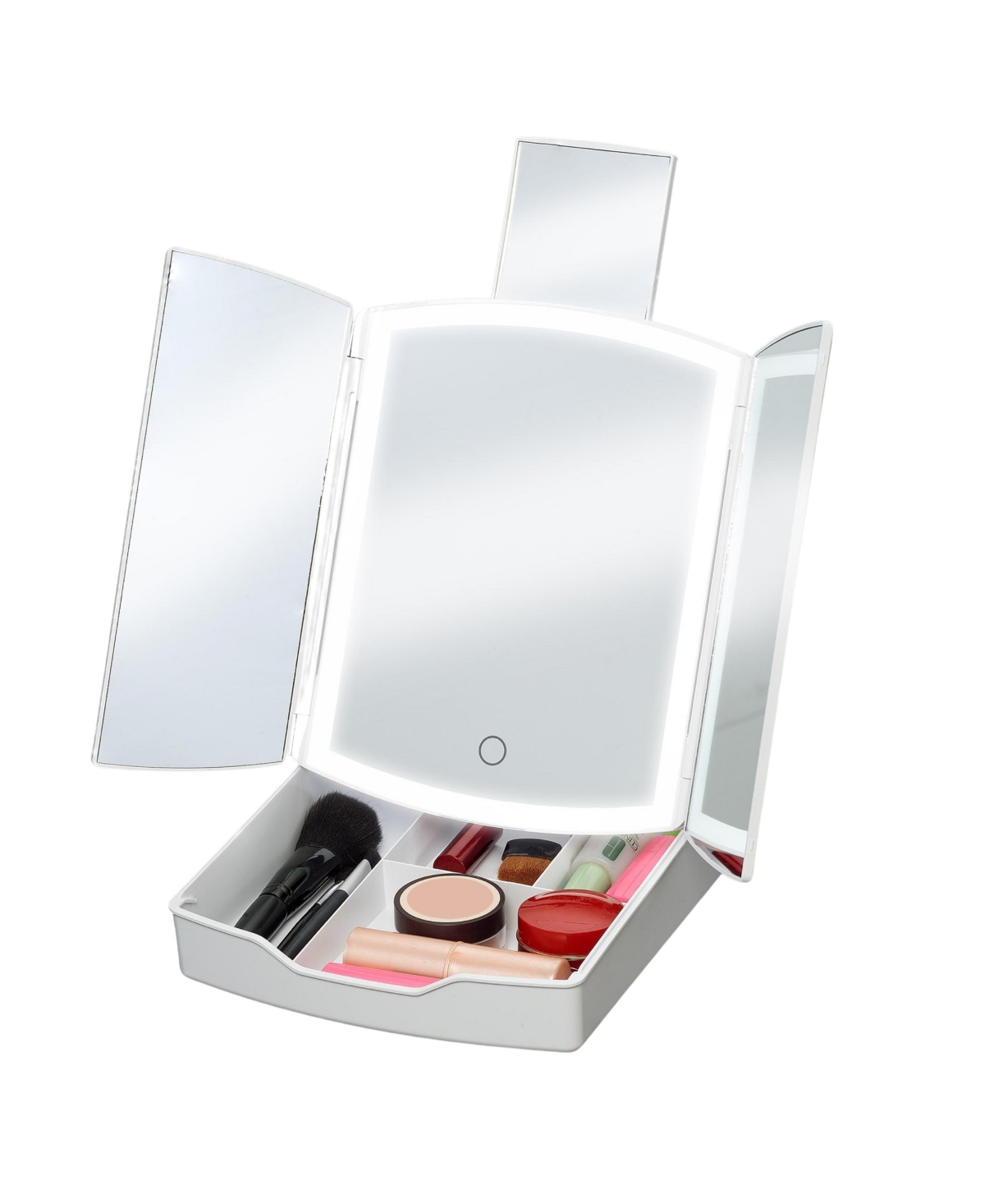 Click here for iHome Tri-Fold Travel Makeup Mirror with Lights an... prices