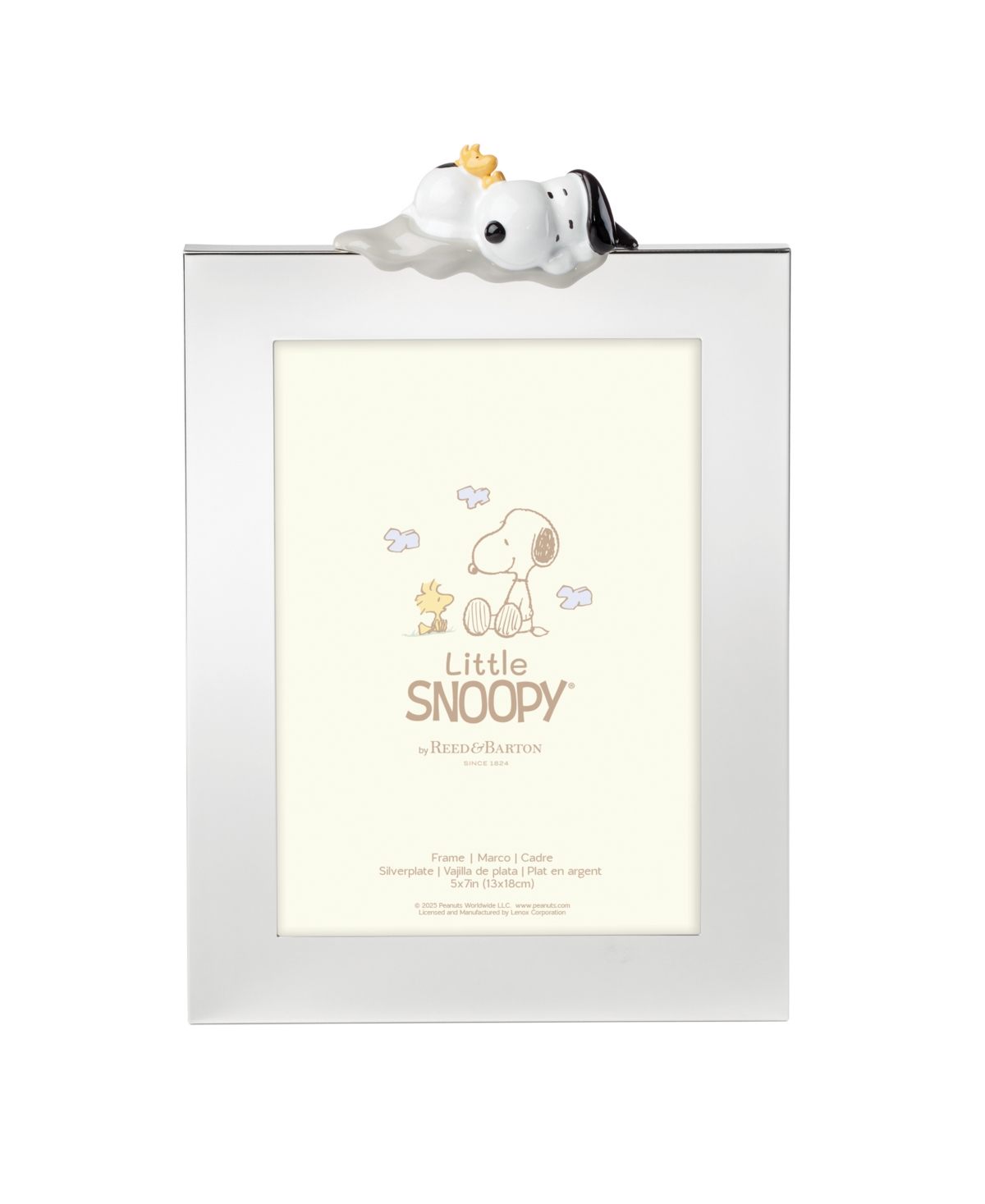 Click here for Reed & Barton Little Snoopy 5 x 7 Frame - Silver prices