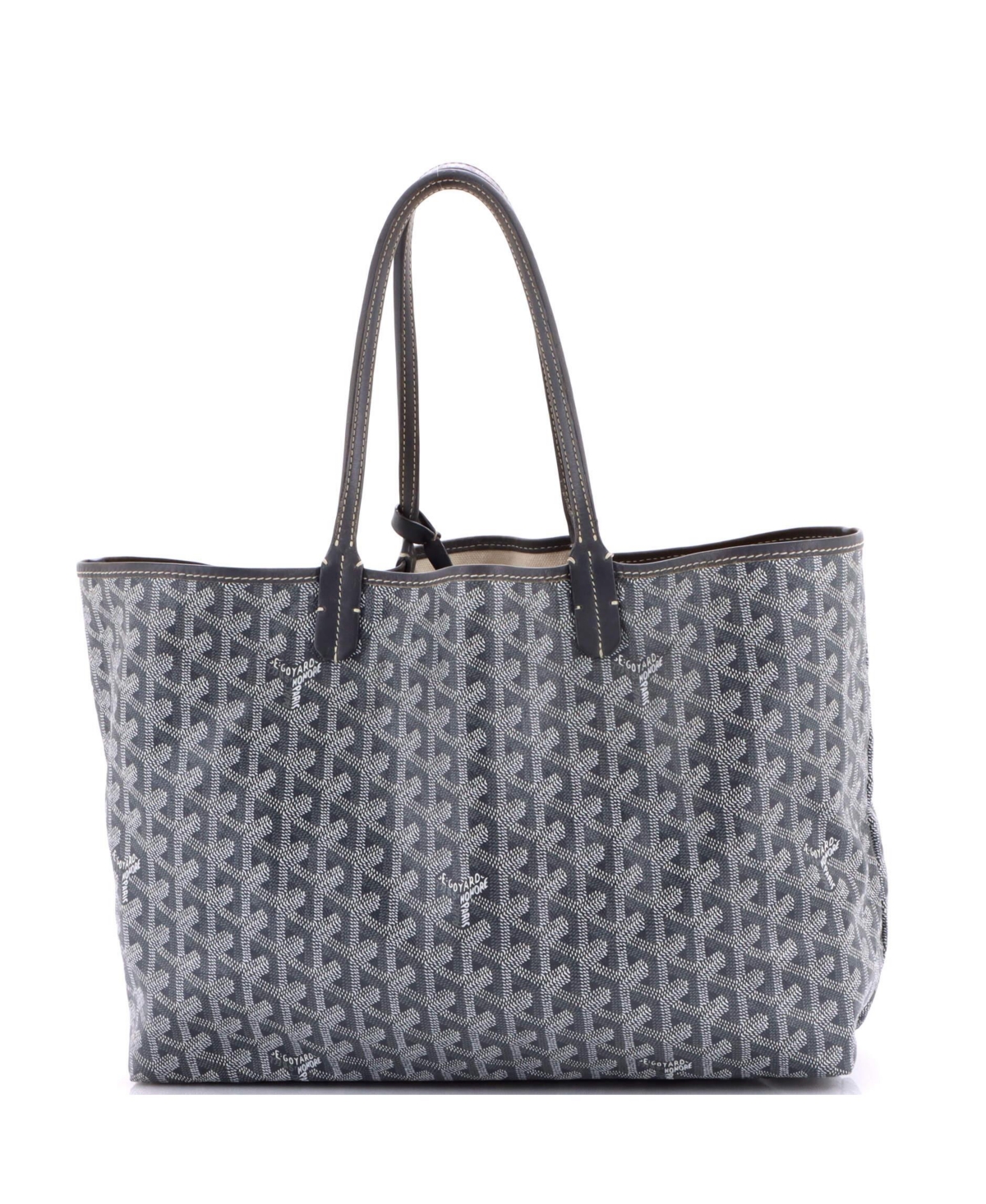 Click here for Pre-Owned Goyard Pm Saint Louis Tote Coated Canvas... prices