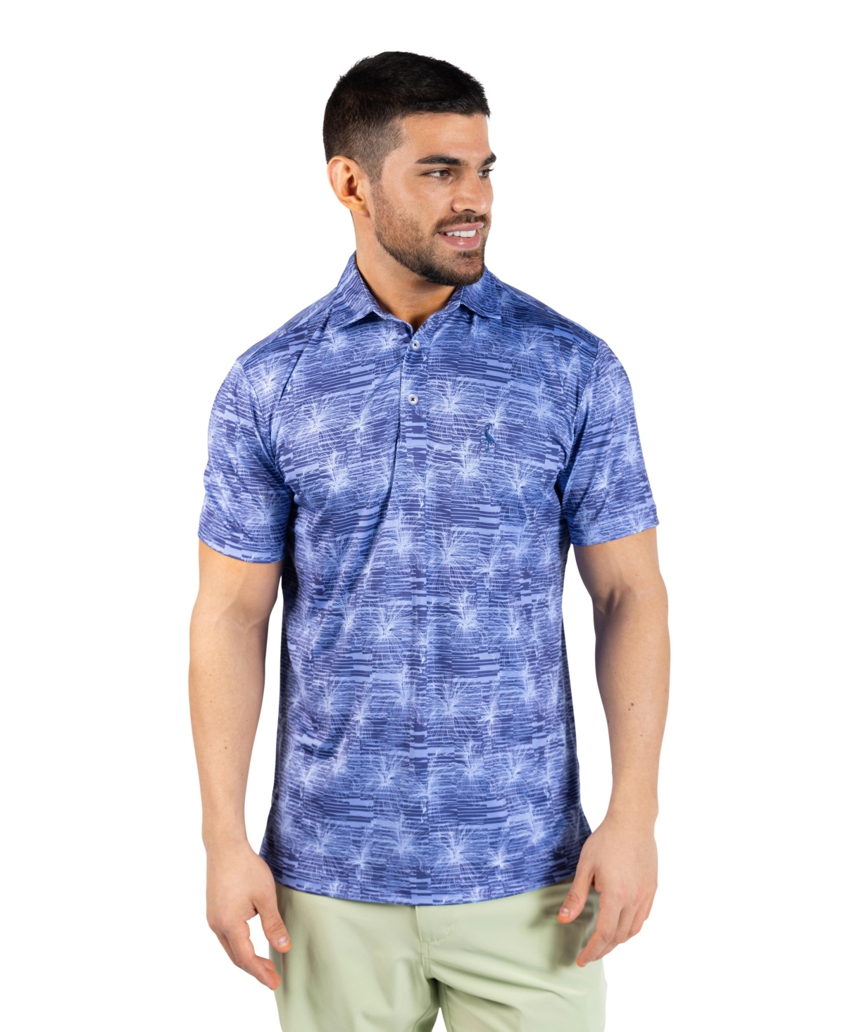 Click here for TailorByrd Mens Abstract Orchid Printed Performanc... prices
