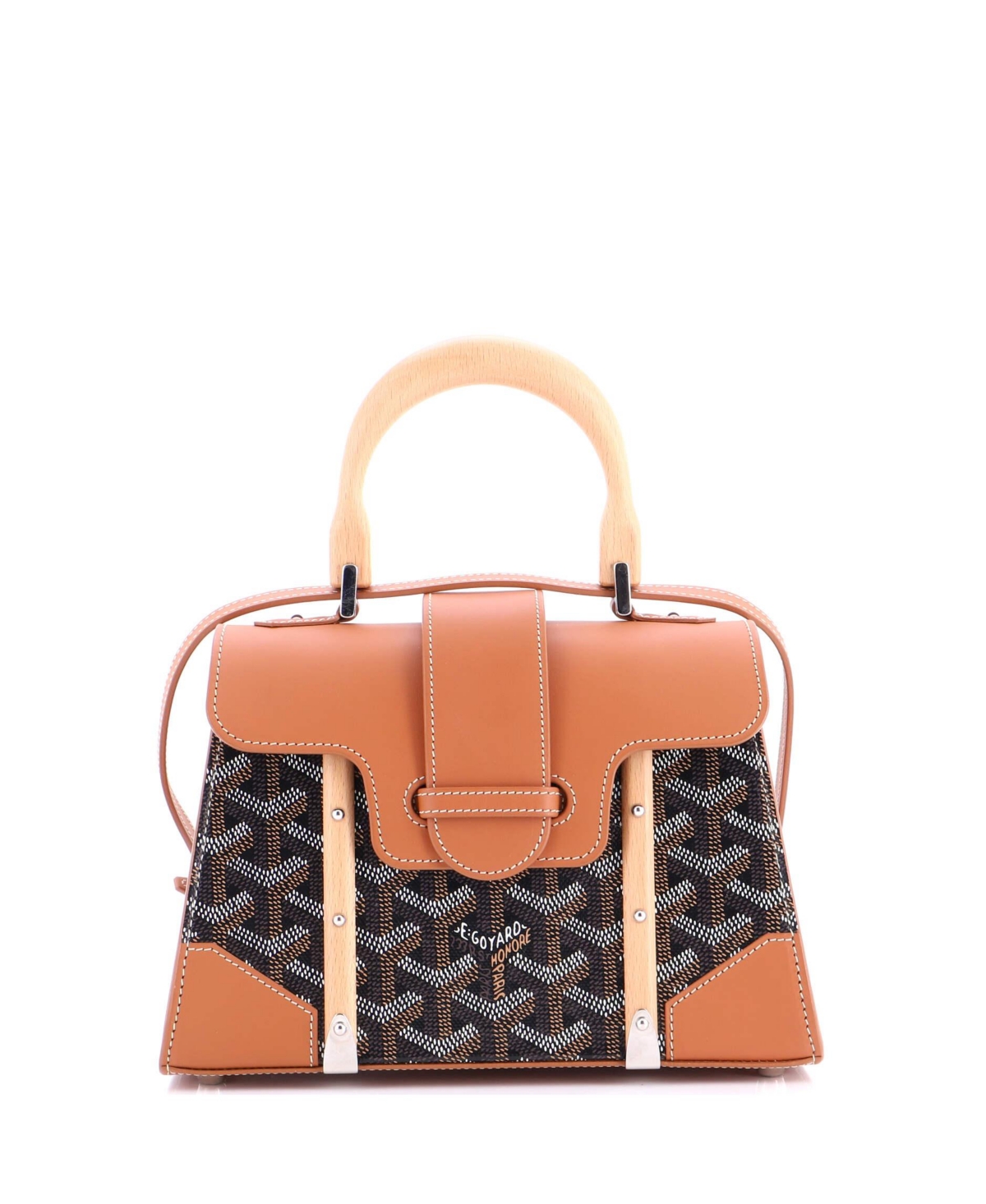 Click here for Pre-Owned Goyard Mini Structured Saigon Top Handle... prices
