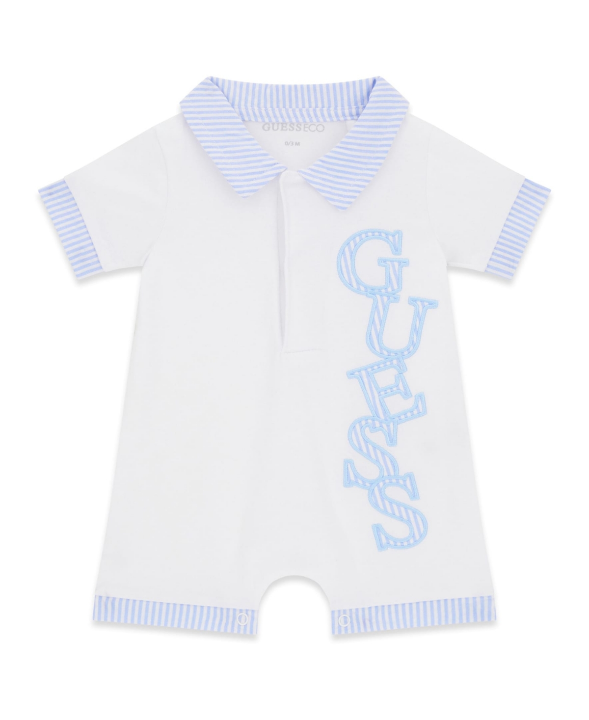 Click here for Guess Baby Boys Stretch Jersey Shortall with Seers... prices