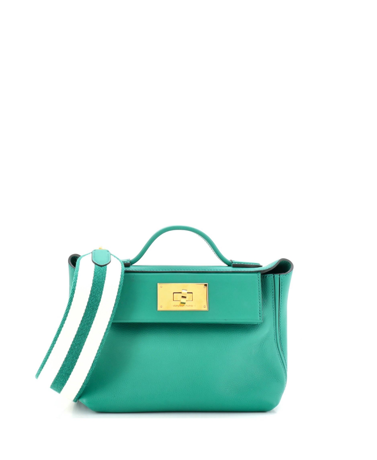 Click here for Pre-Owned Hermes 21 24/24 Bag Evercolor with Swift... prices