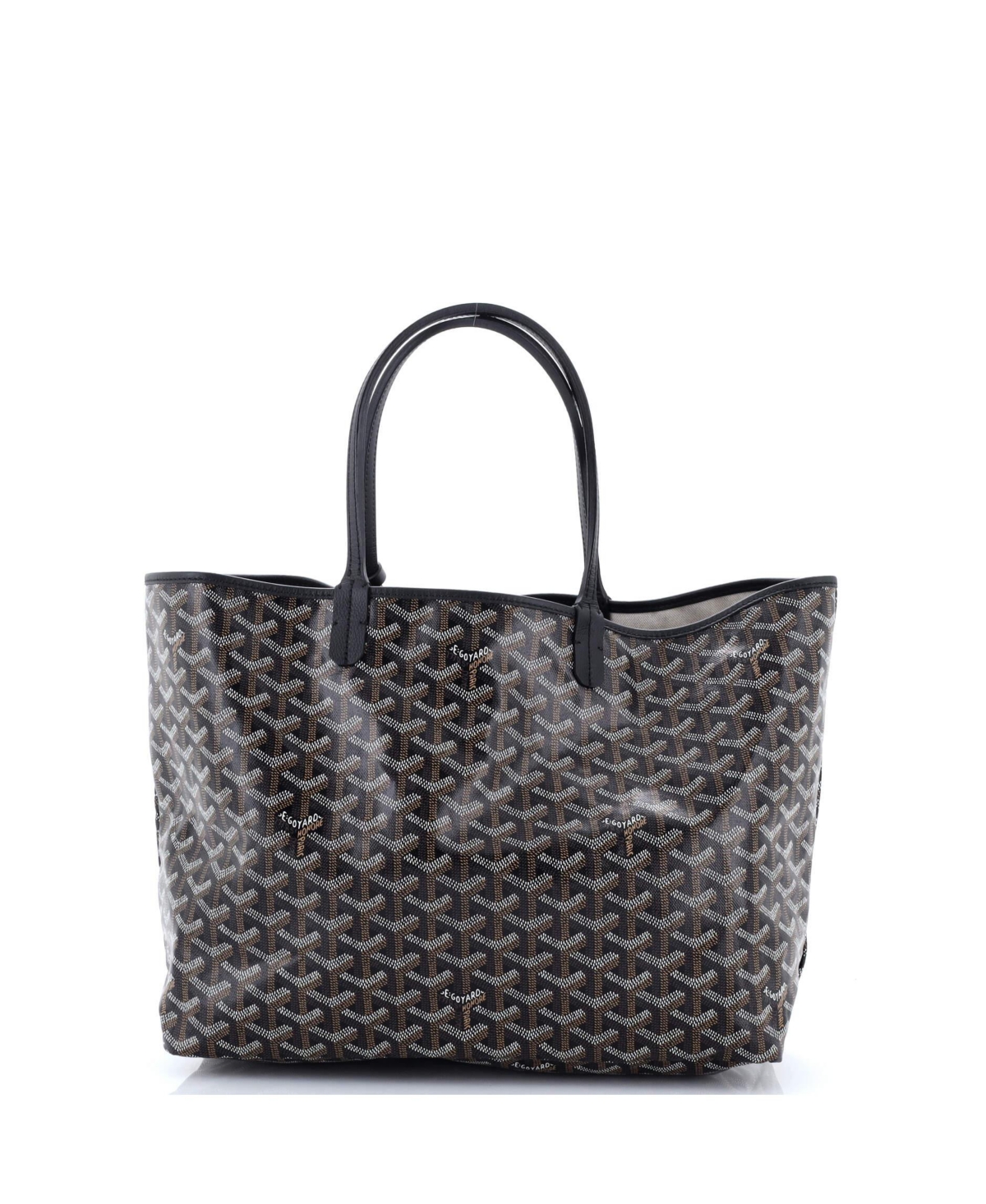 Click here for Pre-Owned Goyard Pm Saint Louis Tote Coated Canvas... prices