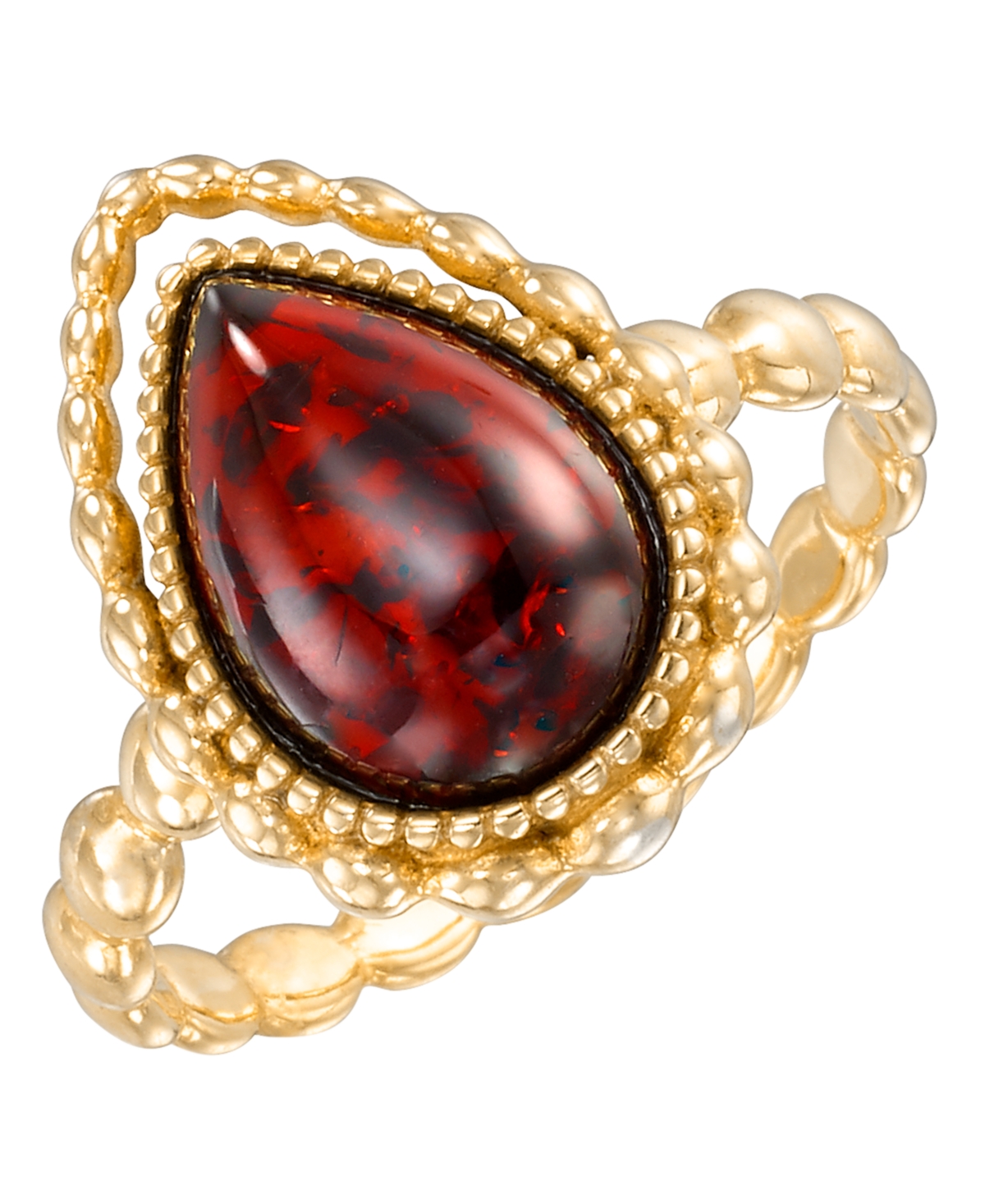 Click here for Macys Amber Teardrop Ring (1.4 ct. t.w.) in 18k Go... prices