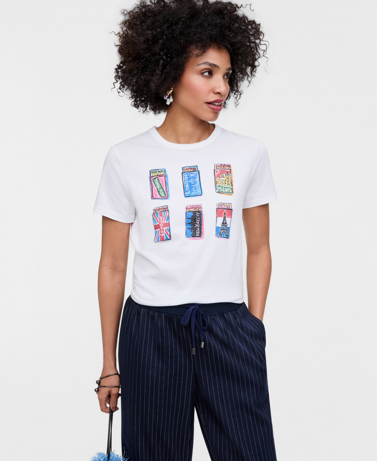 Click here for Womens Cities Graphic T-Shirt  Macys Exclusive- Mo... prices