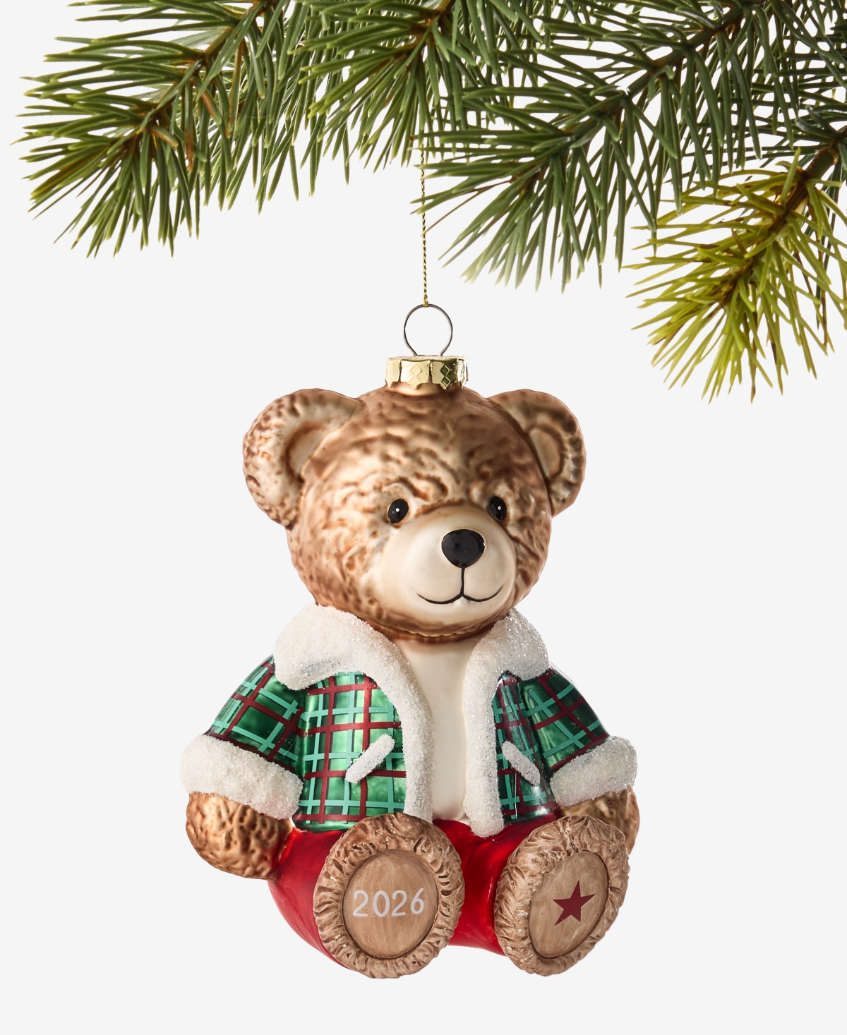 Click here for Holiday Lane Cozy Cabin Bear Ornament  Macys Exclu... prices