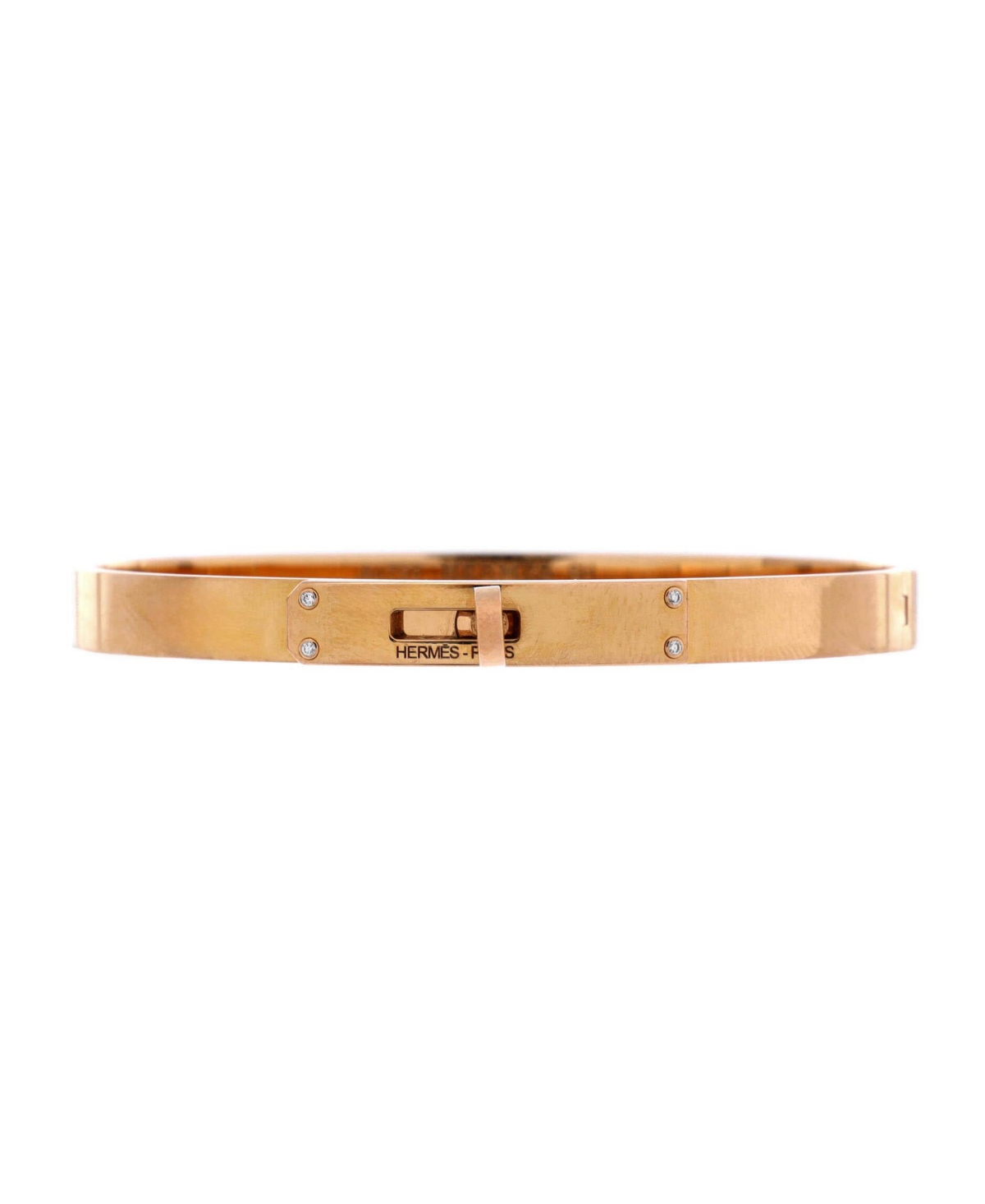 Click here for Pre-Owned HERMES Kelly Bracelet - 18k rose gold prices