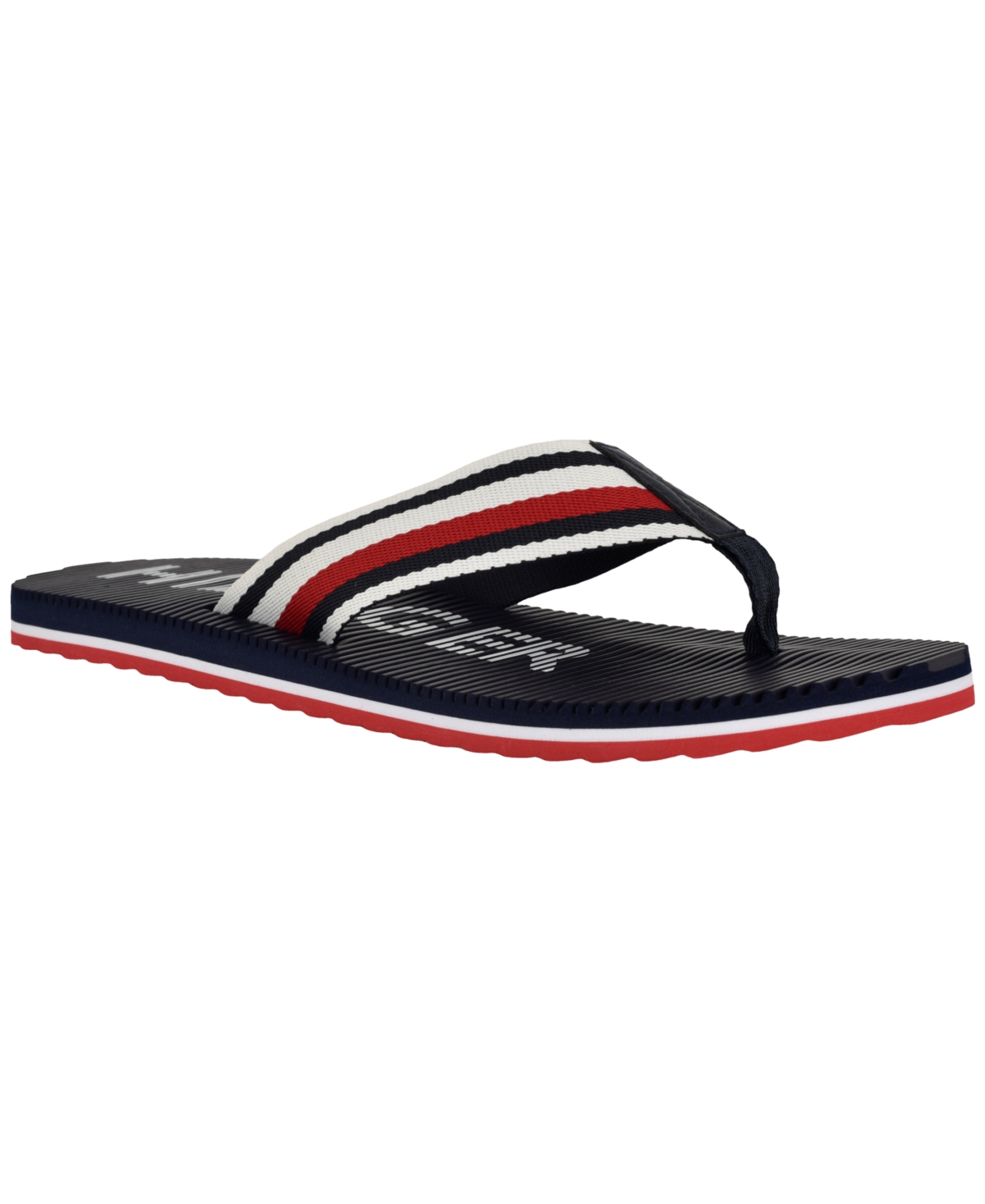 Click here for Tommy Hilfiger Mens Donom Flip Flop Sandal - Navy prices