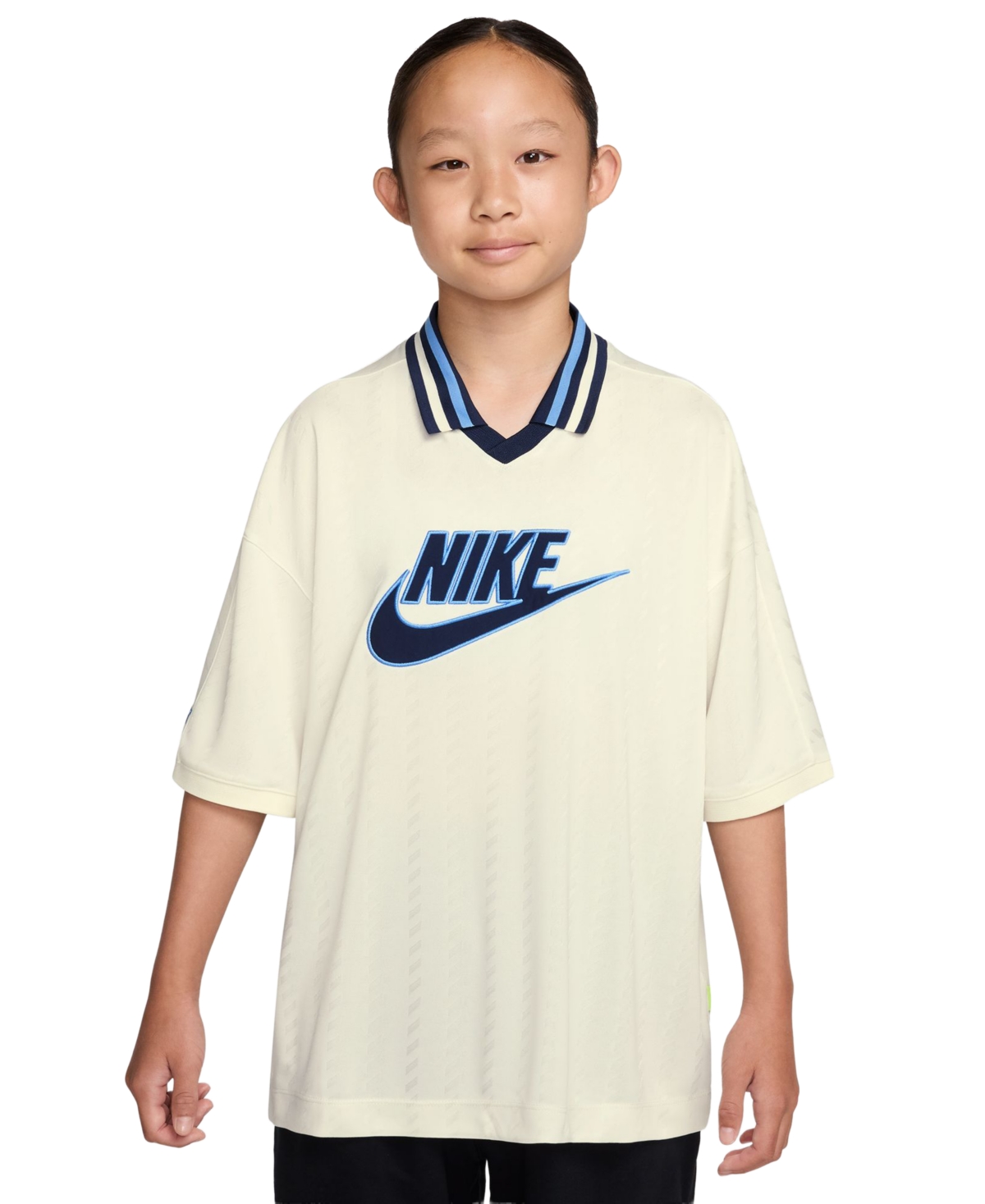 Click here for Nike Girls 7-16 Short-Sleeve T-Shirt - Cream prices