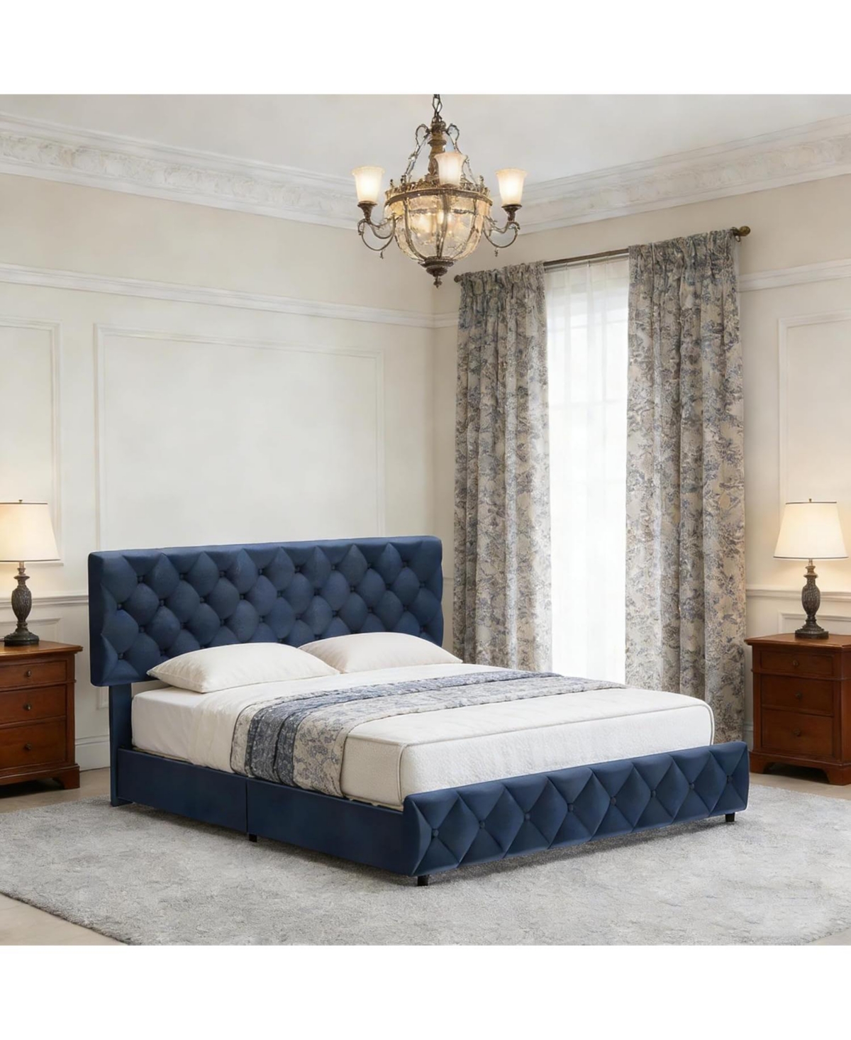 Click here for gaomon Upholstered Platform Bed Frame with Adjusta... prices