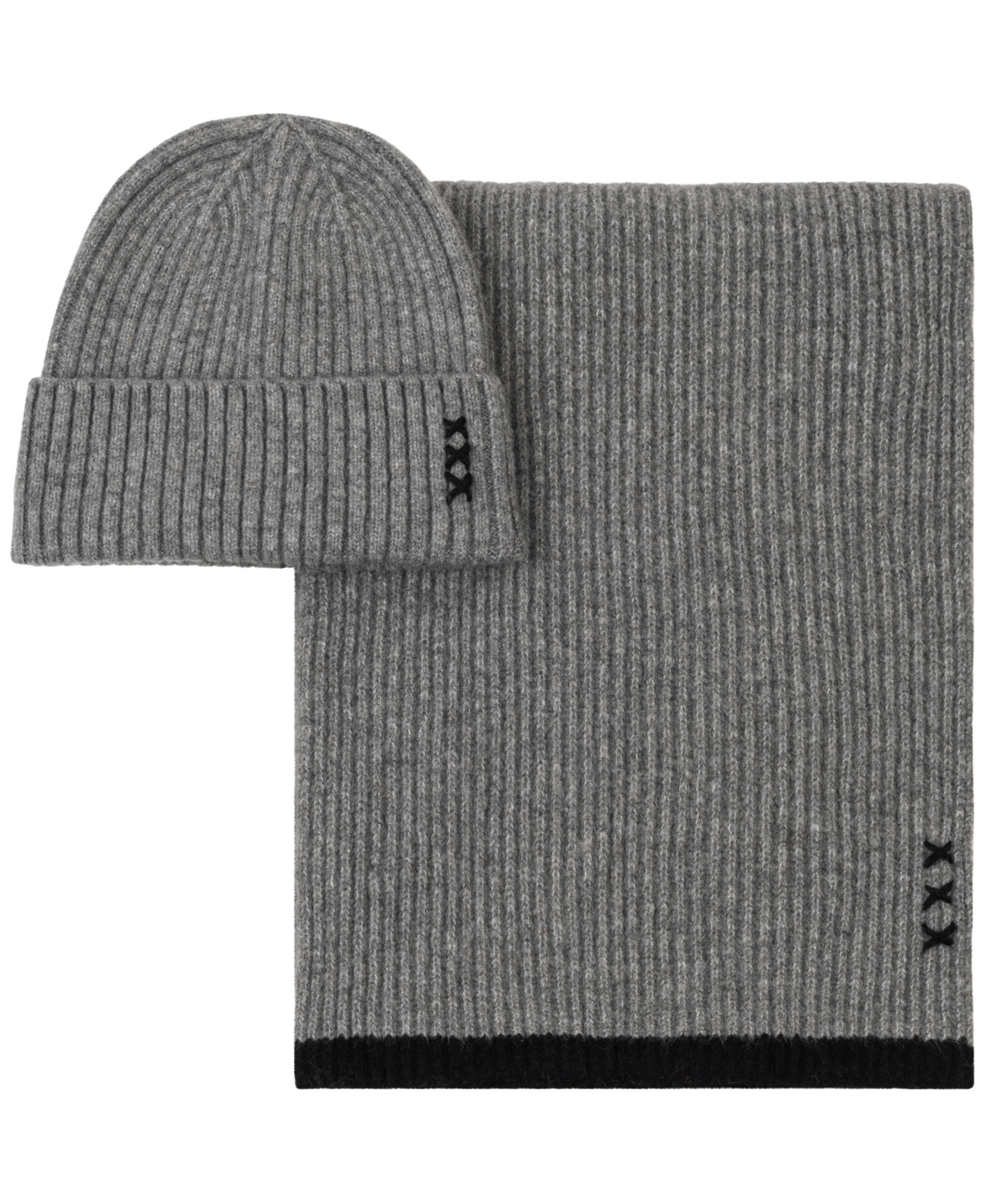 Click here for Scotch & Soda Mens Rib Stitch Cuff Beanie & Scarf... prices