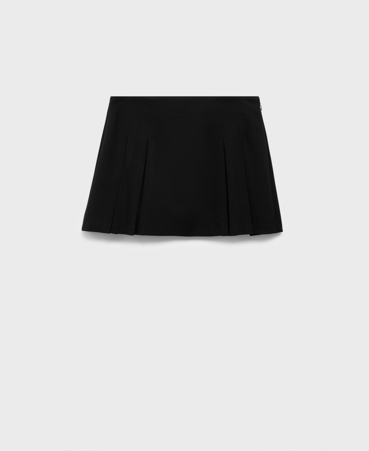 Click here for Mango Womens Pleated Mini-Skirt - Black prices