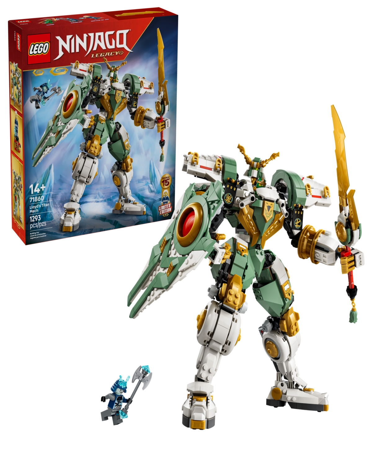 Click here for Lego Ninjago Lloyds Titan Mech Building Set  71860 prices